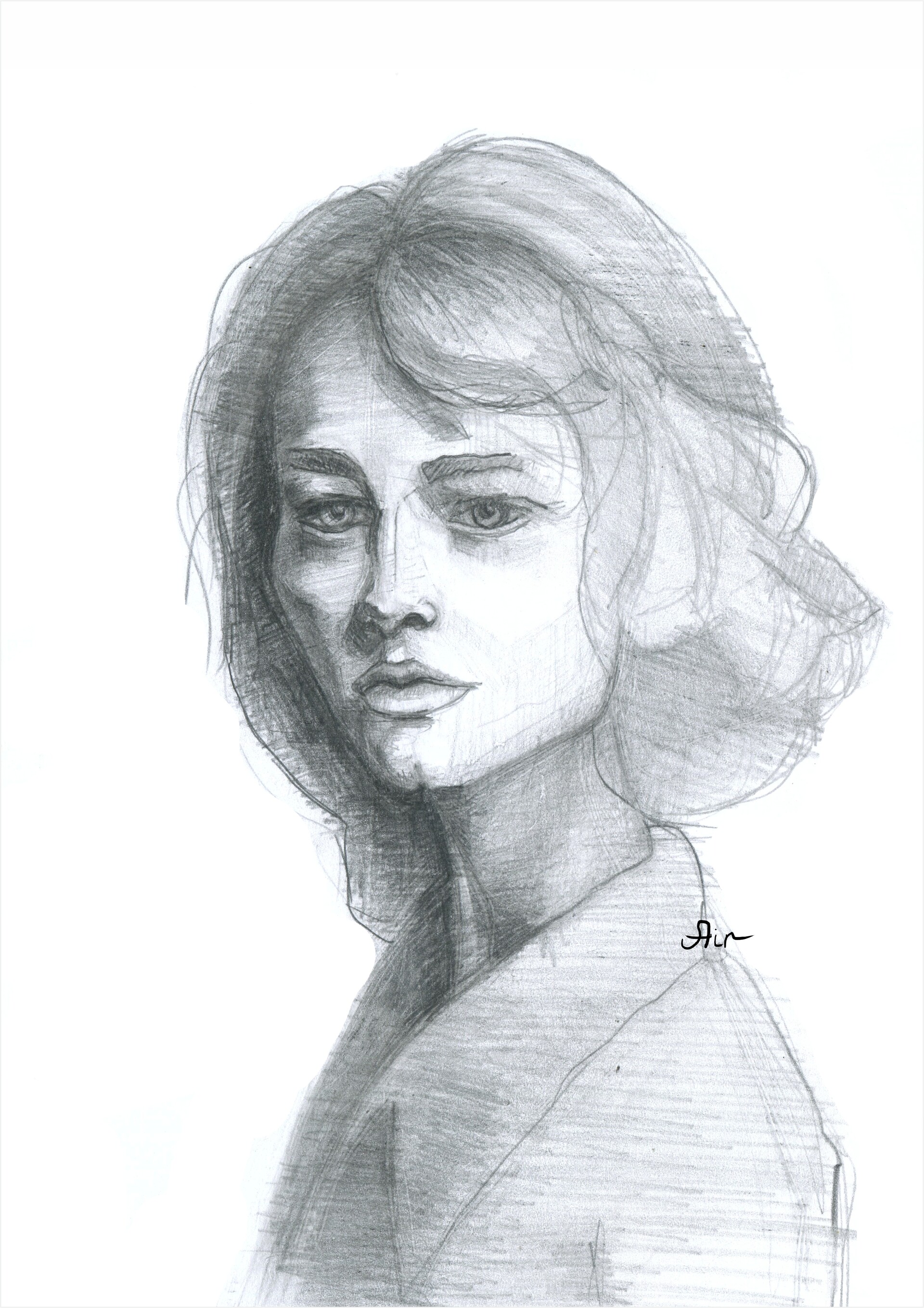 ArtStation - Portrait sketch