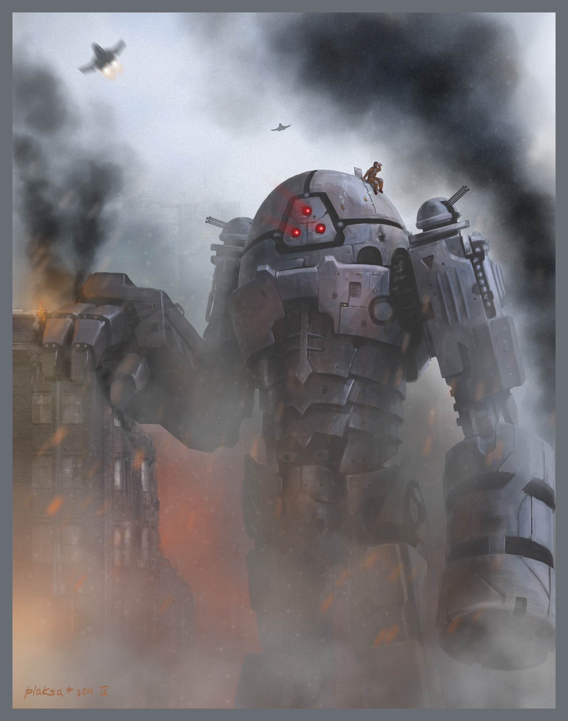 ArtStation - Old Mechs.