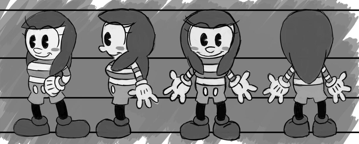 Mike Maynard - Time Jumpers character design