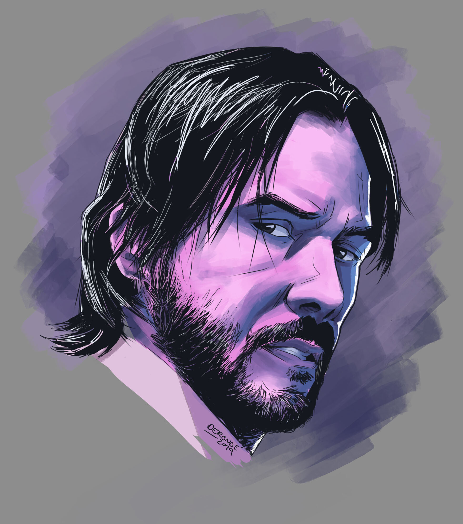 ArtStation - John Wick Practice