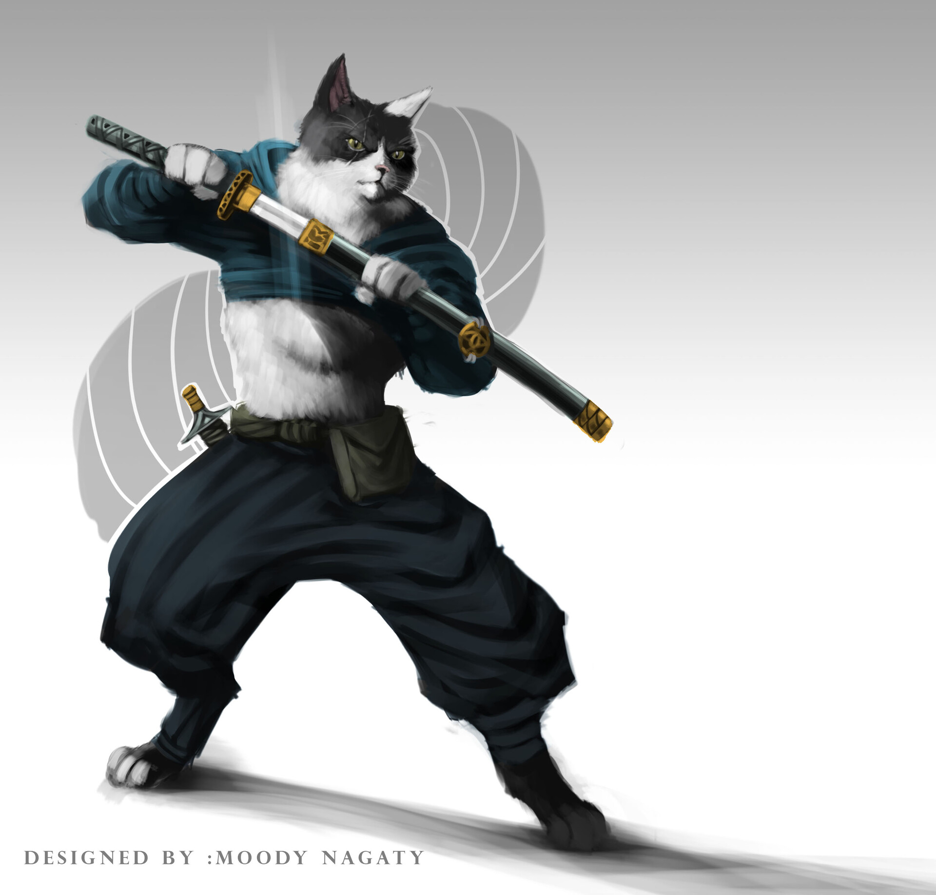 ArtStation - Ninja Cat
