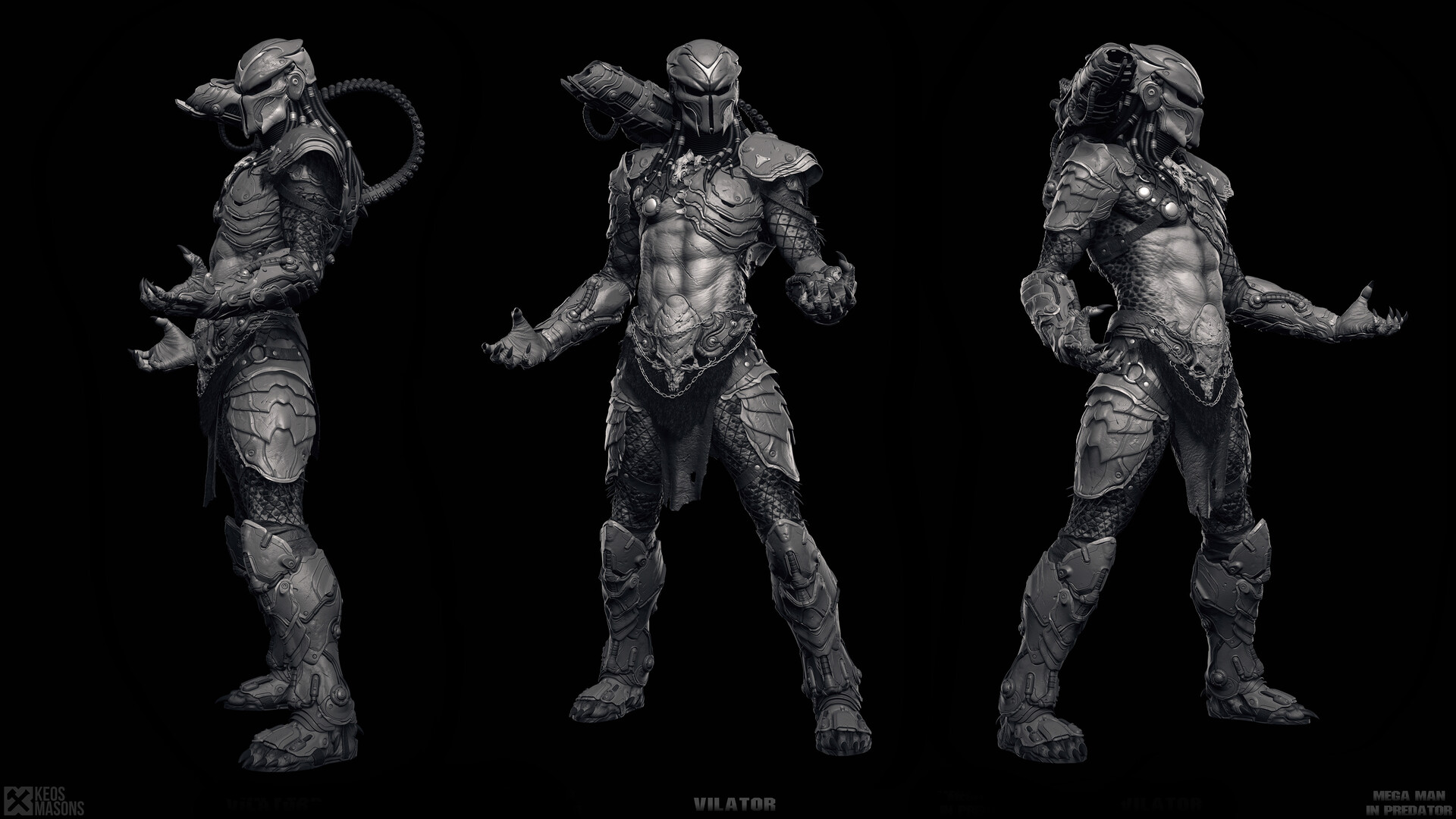 Marco Plouffe (Keos Masons) - Vilator - Mega Man meets Predator