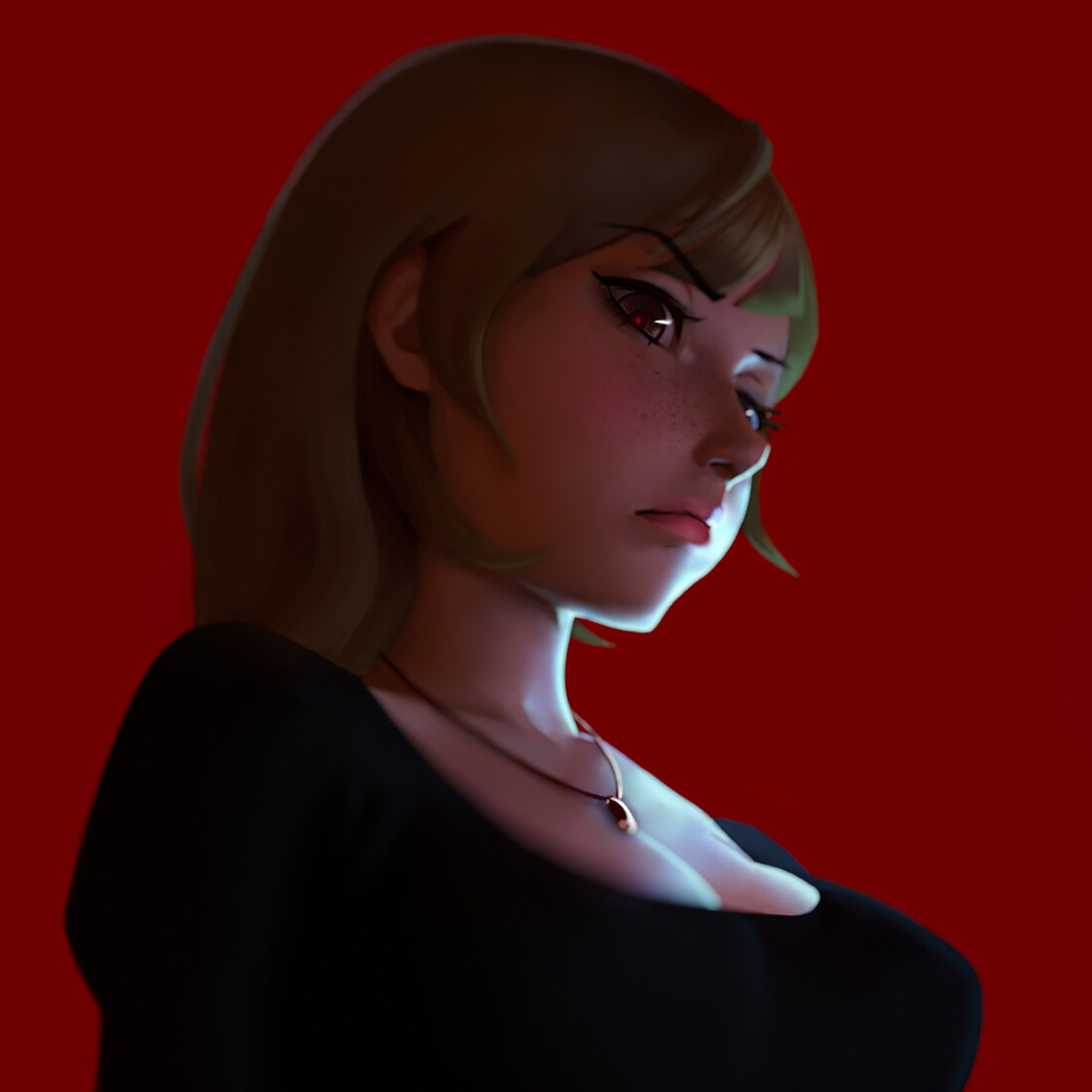 ArtStation - Angry Girl