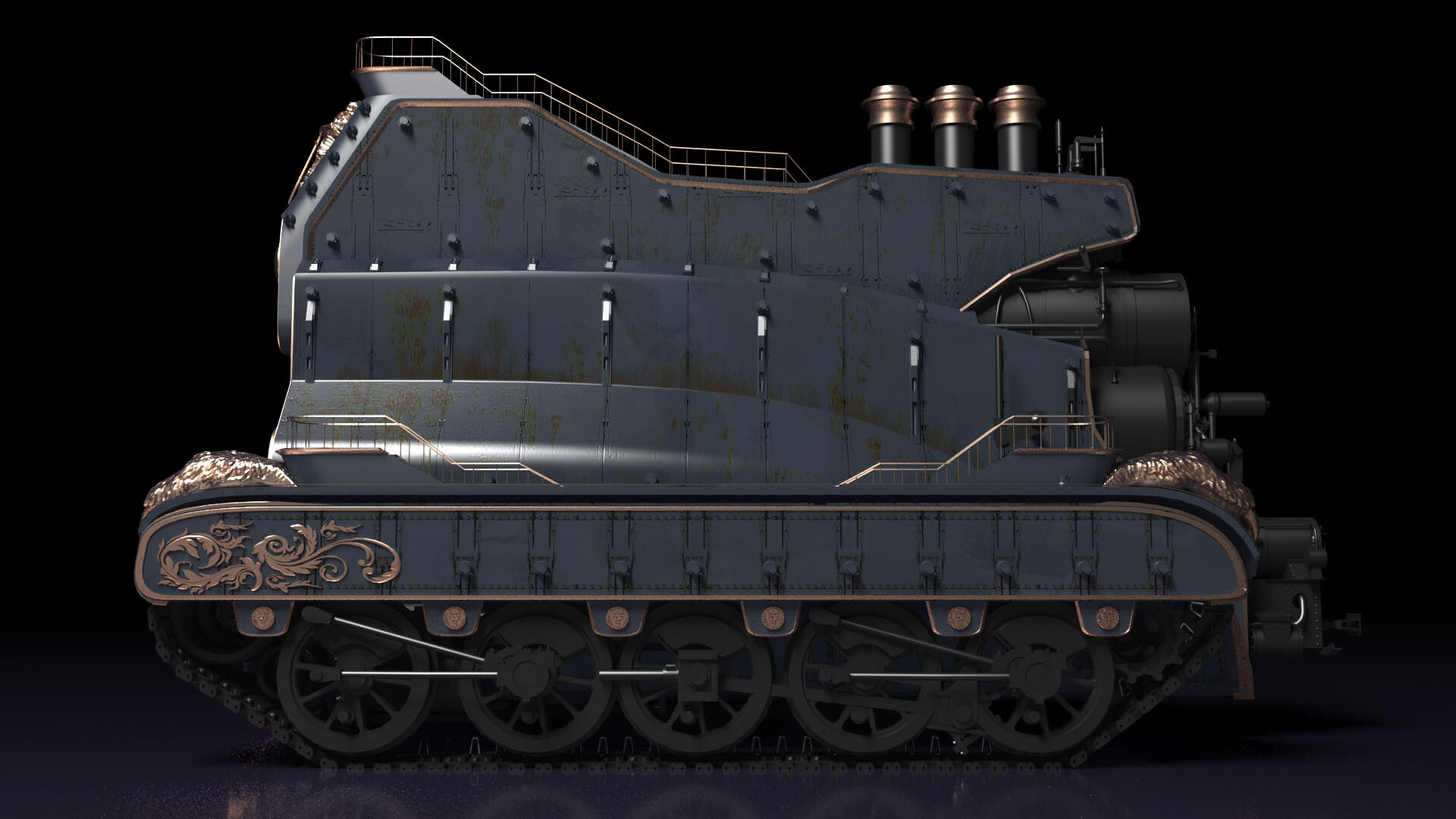 Clint Felker - Victorian tanks
