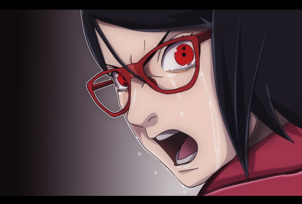 ArtStation - Naruto 700+7: Sarada's Rage