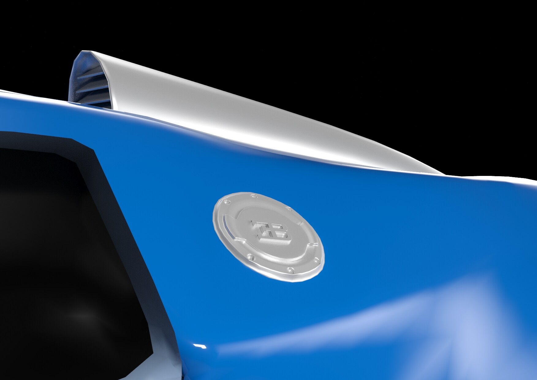 Juanelle Chimes "Chimes Productions" - 3D Model of Bugatti Veyron