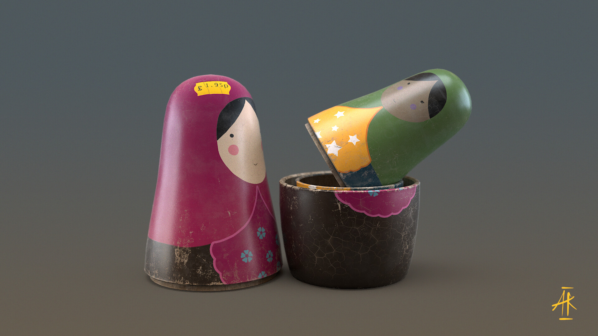 ArtStation - Matryoshka Dolls