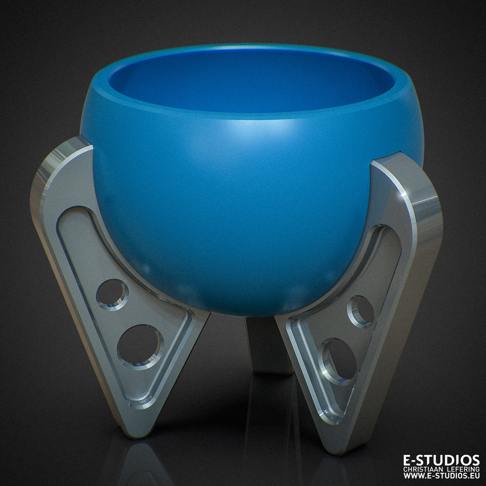 ArtStation - Fallout 4 - "Red Rocket Style" Spherical Planter