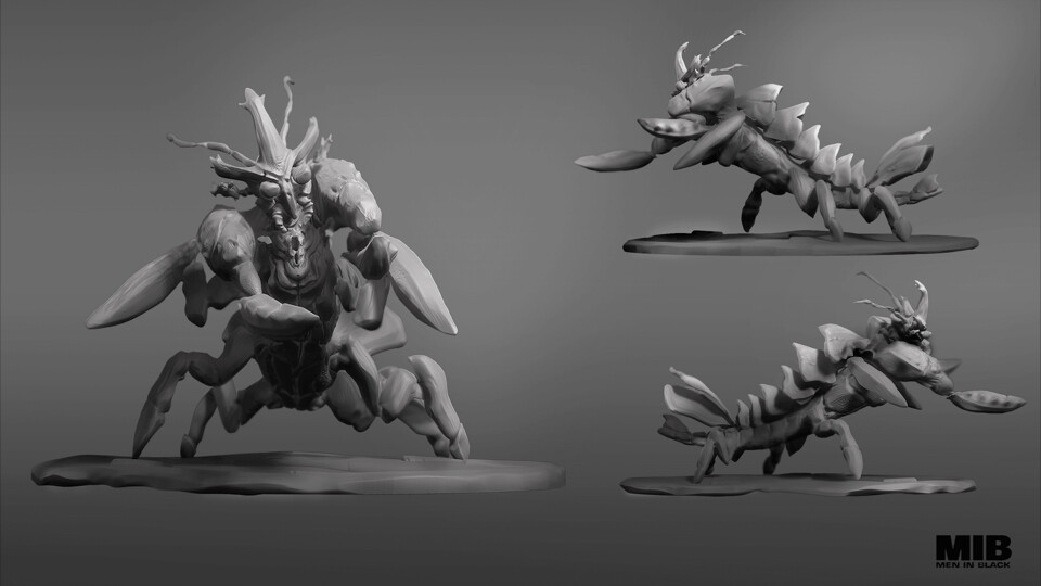 ArtStation - Creature Design MIB2