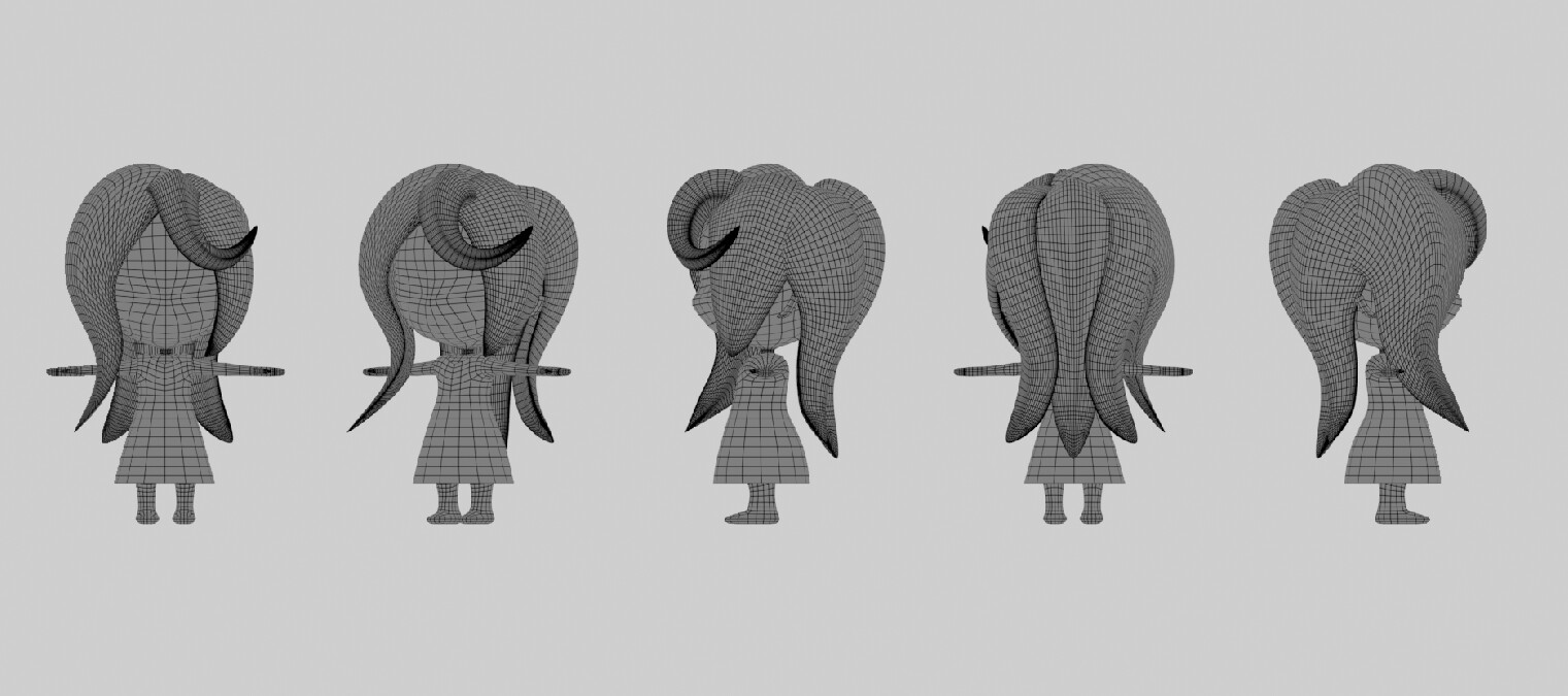 Valerie Barajas - Rainbow Chibi Turnaround