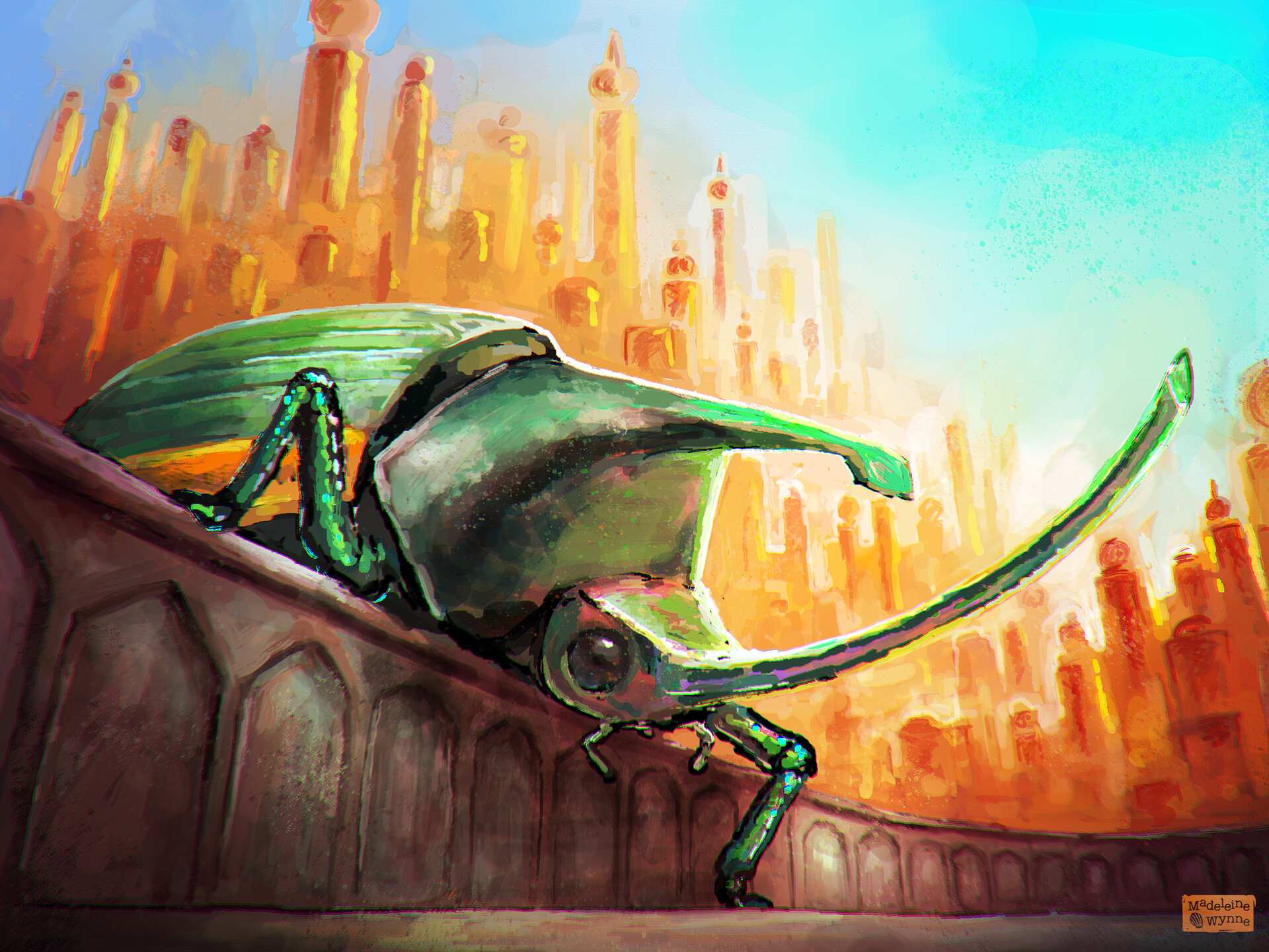 ArtStation - Siege Beetle