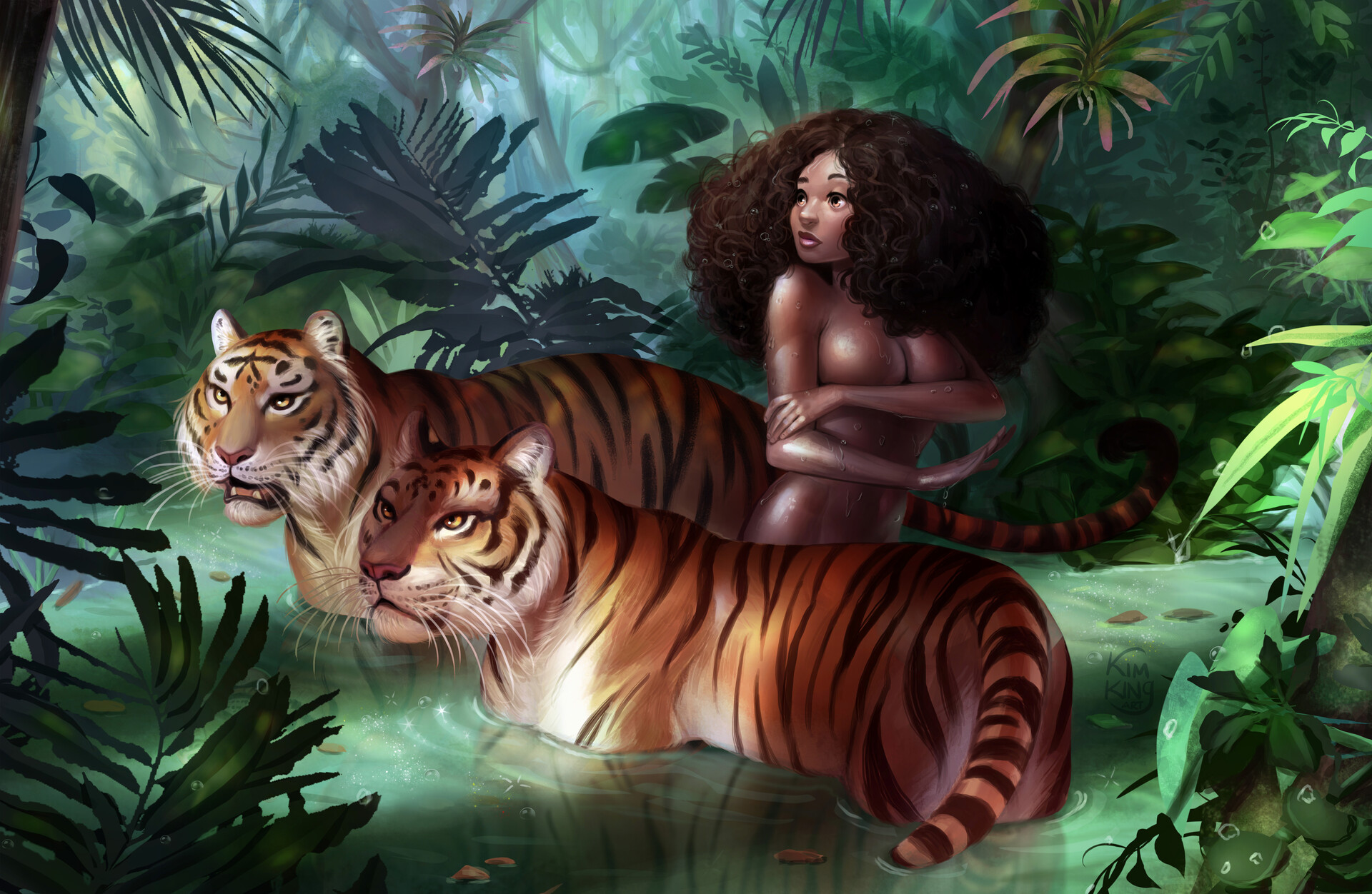 ArtStation - Tigers #4