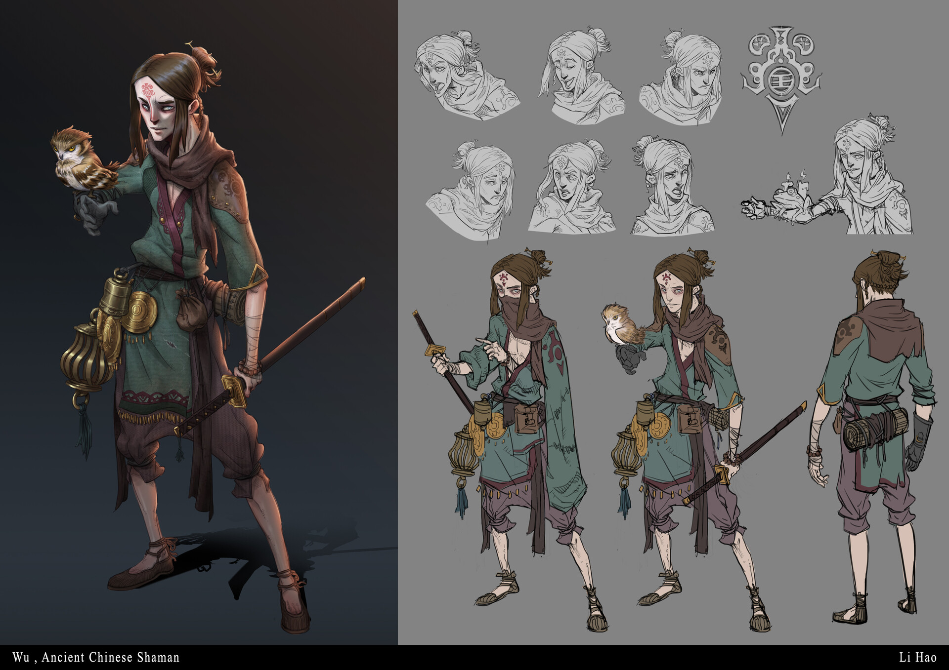 ArtStation - Wu, Ancient Shaman