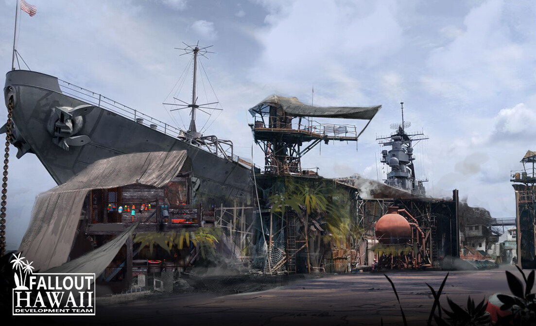 Fallout Concept Art City