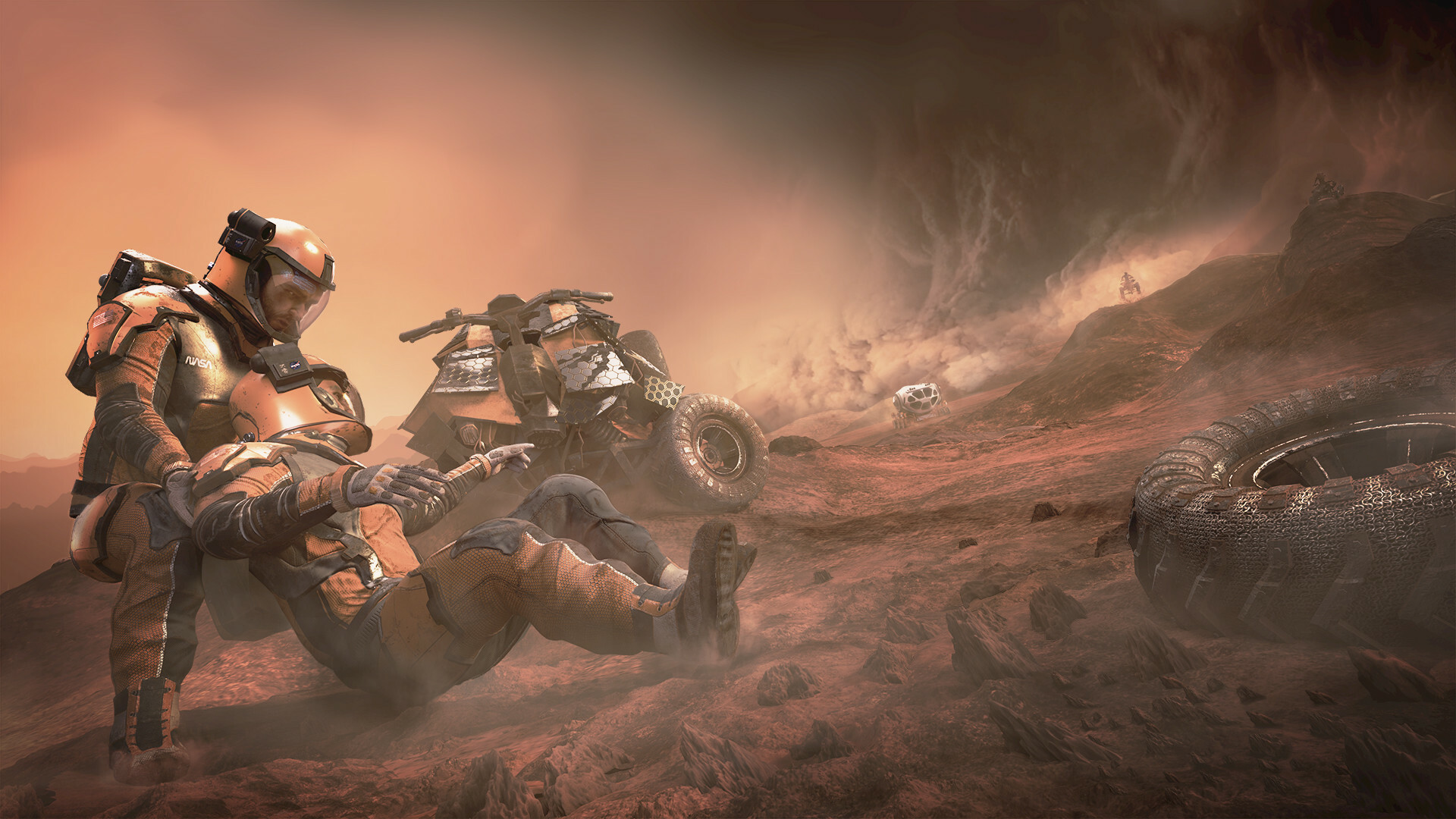 ArtStation - Future Mars exploration