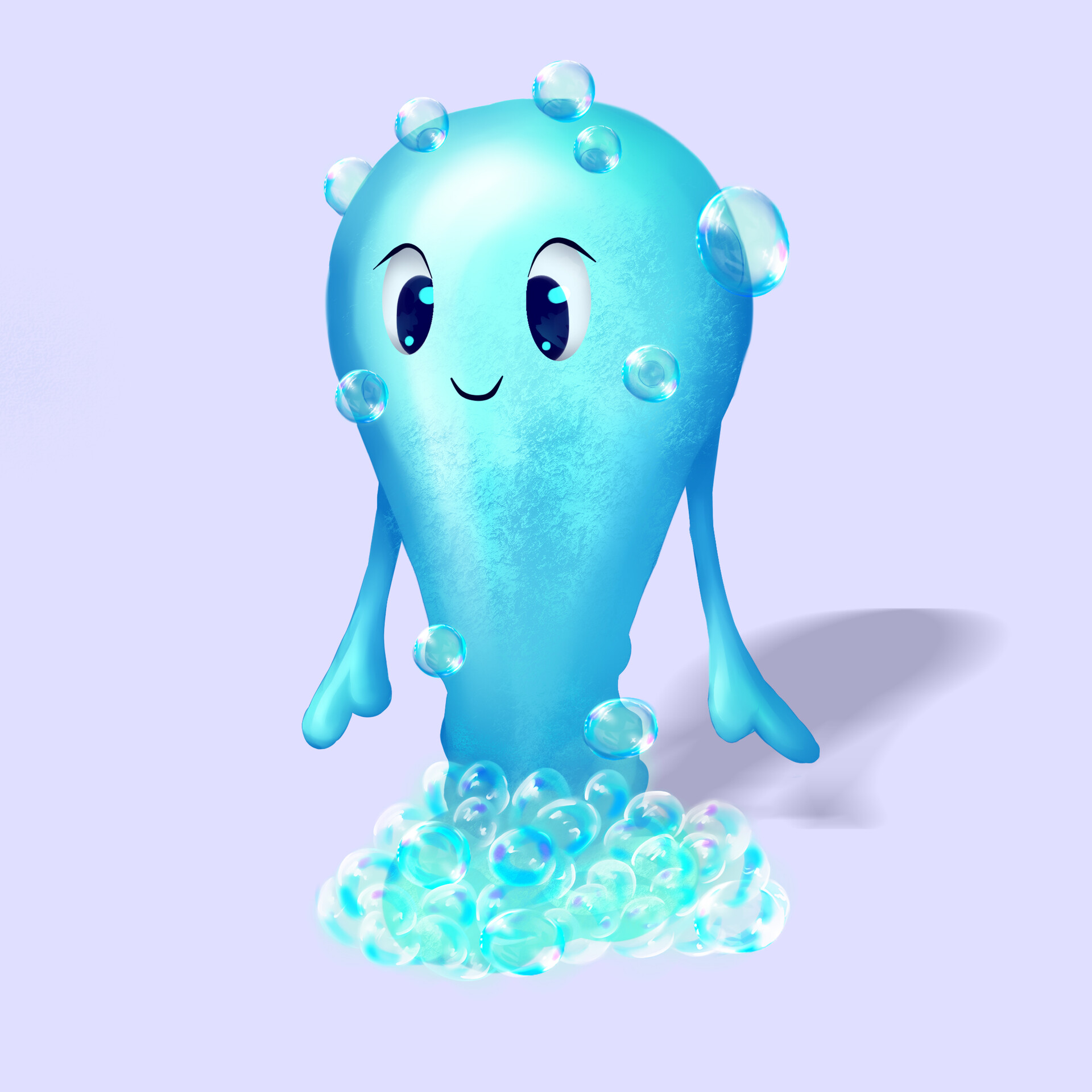 ArtStation - Water monster