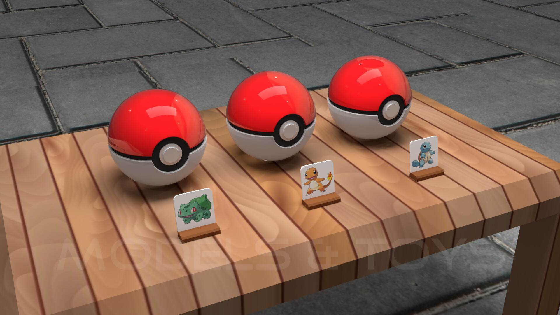 Nelson Pereira - Poké Balls Table