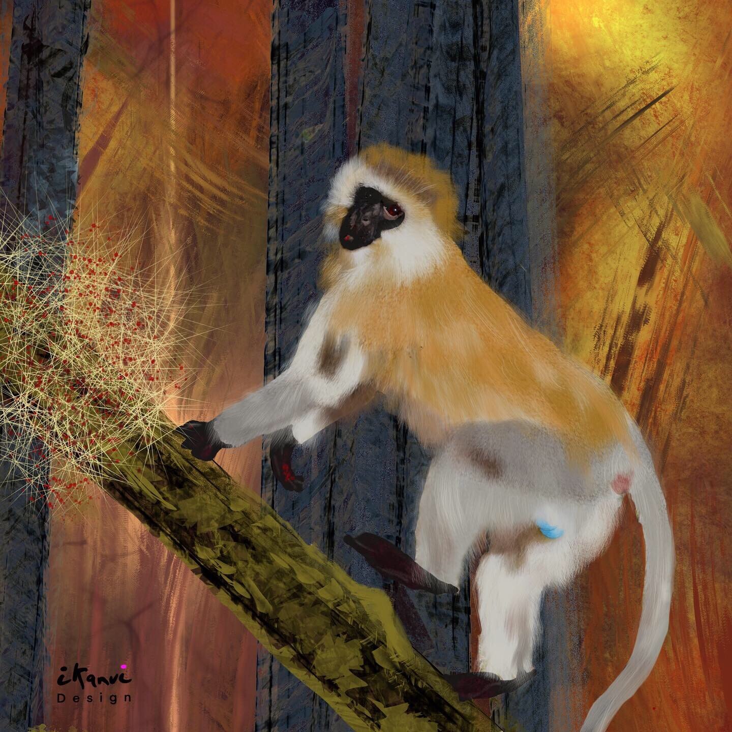 ArtStation - Vervet Monkey