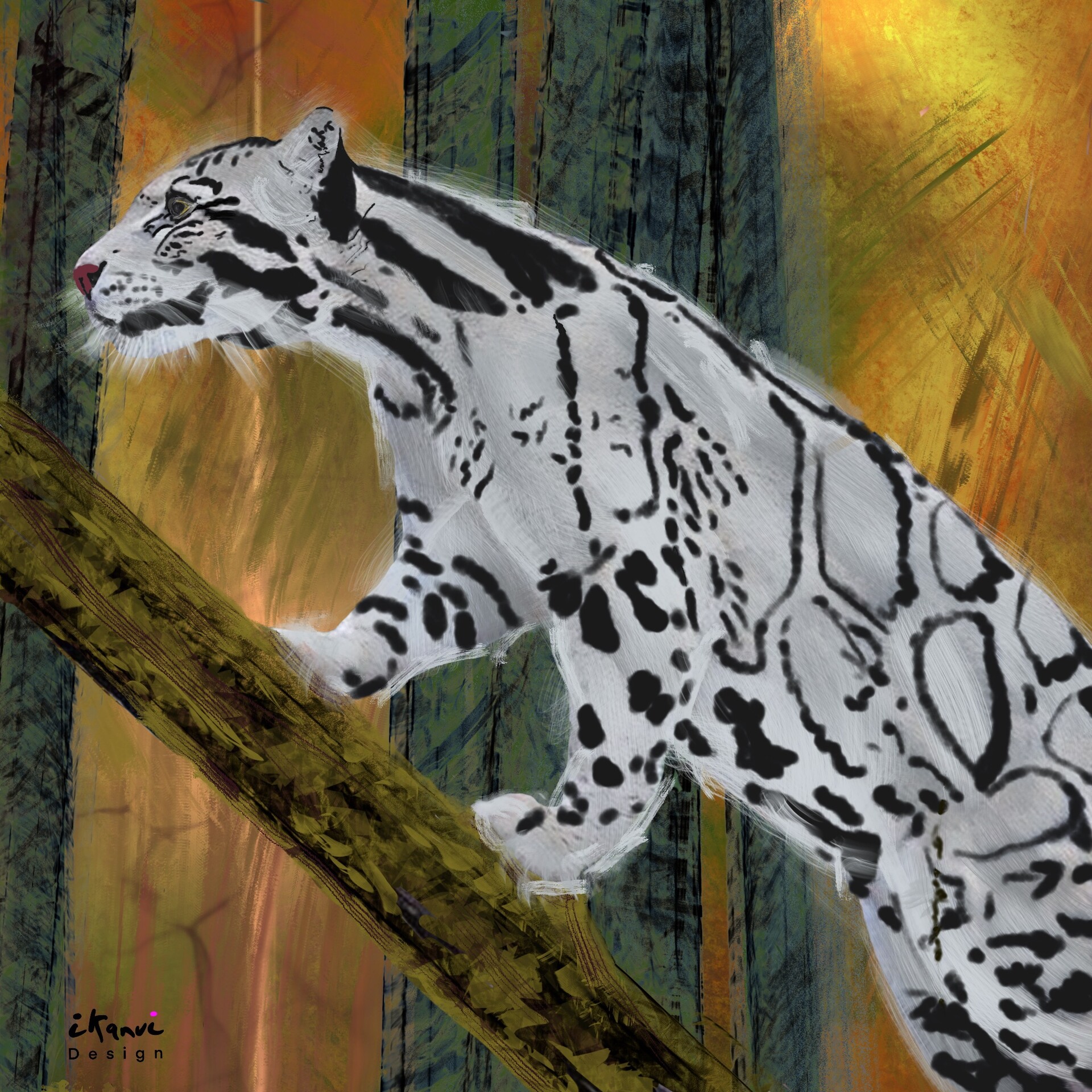 ArtStation - Clouded Leopard