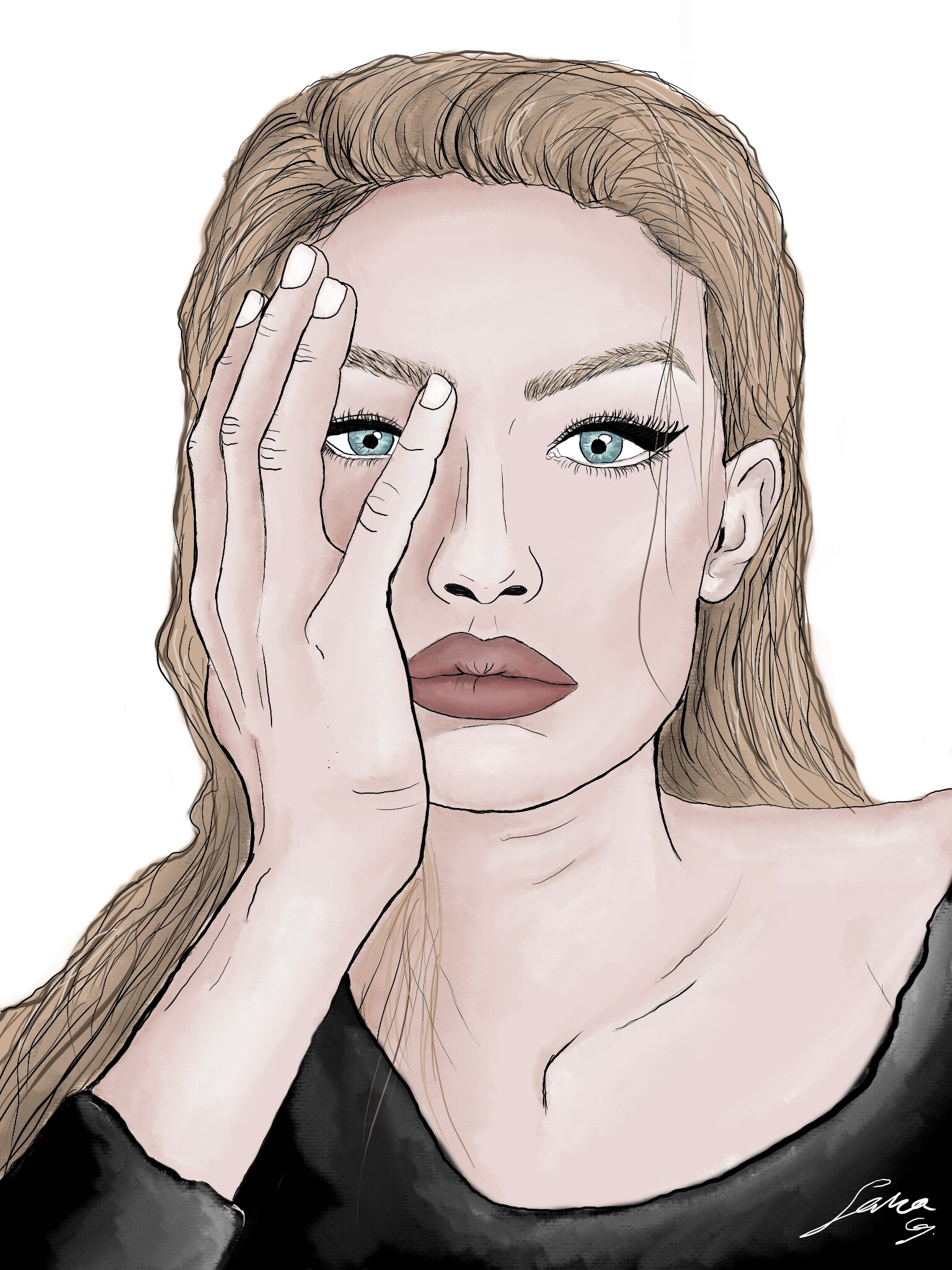 ArtStation - Gigi Hadid