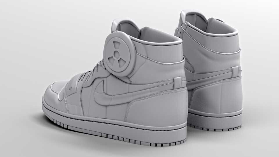 Trey Huntsman - Radioactive Pizza Custom AJ 1’s