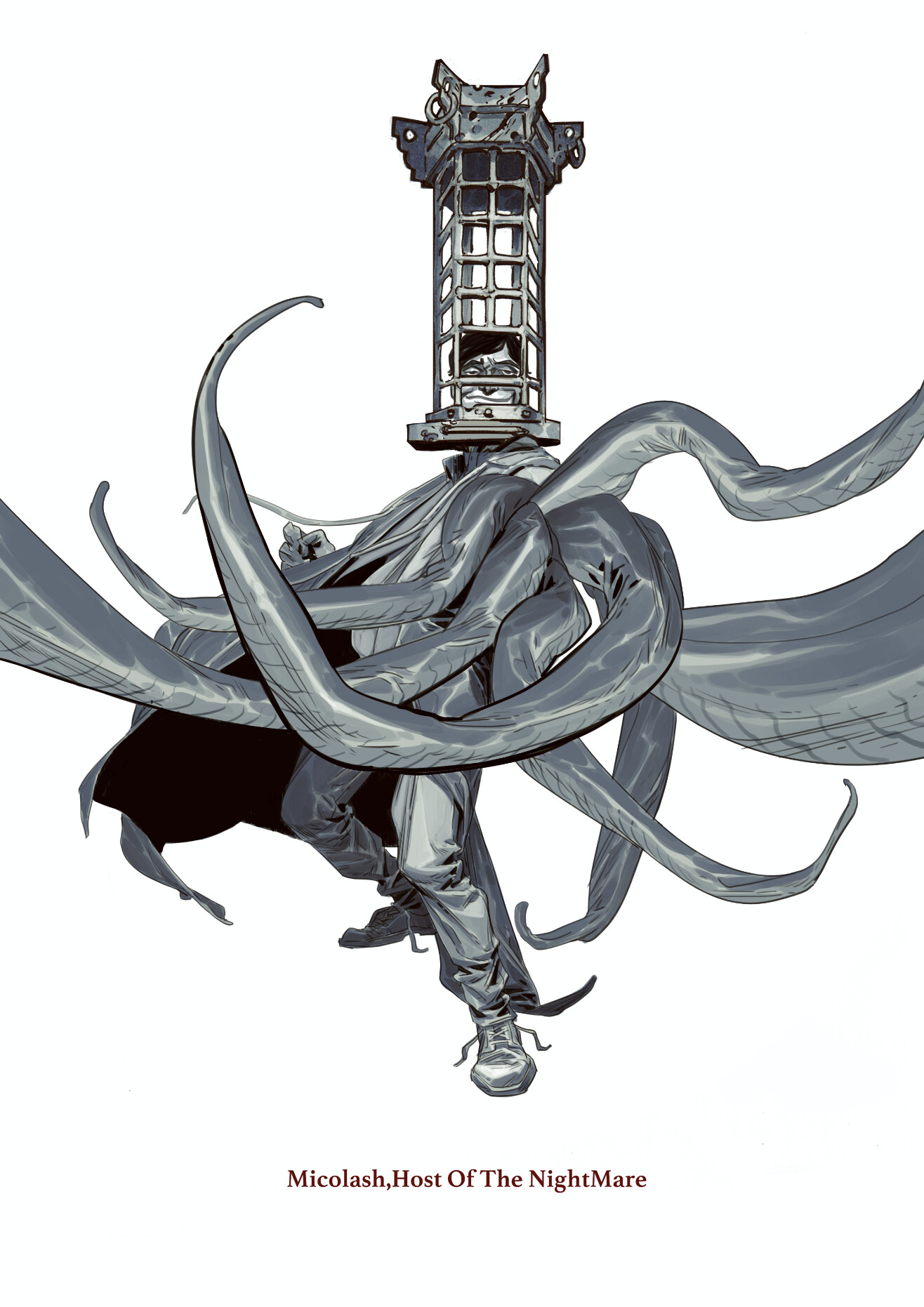 Micolash, Host of the Nightmare by Ershao Guo : r/ImaginaryDarkSouls