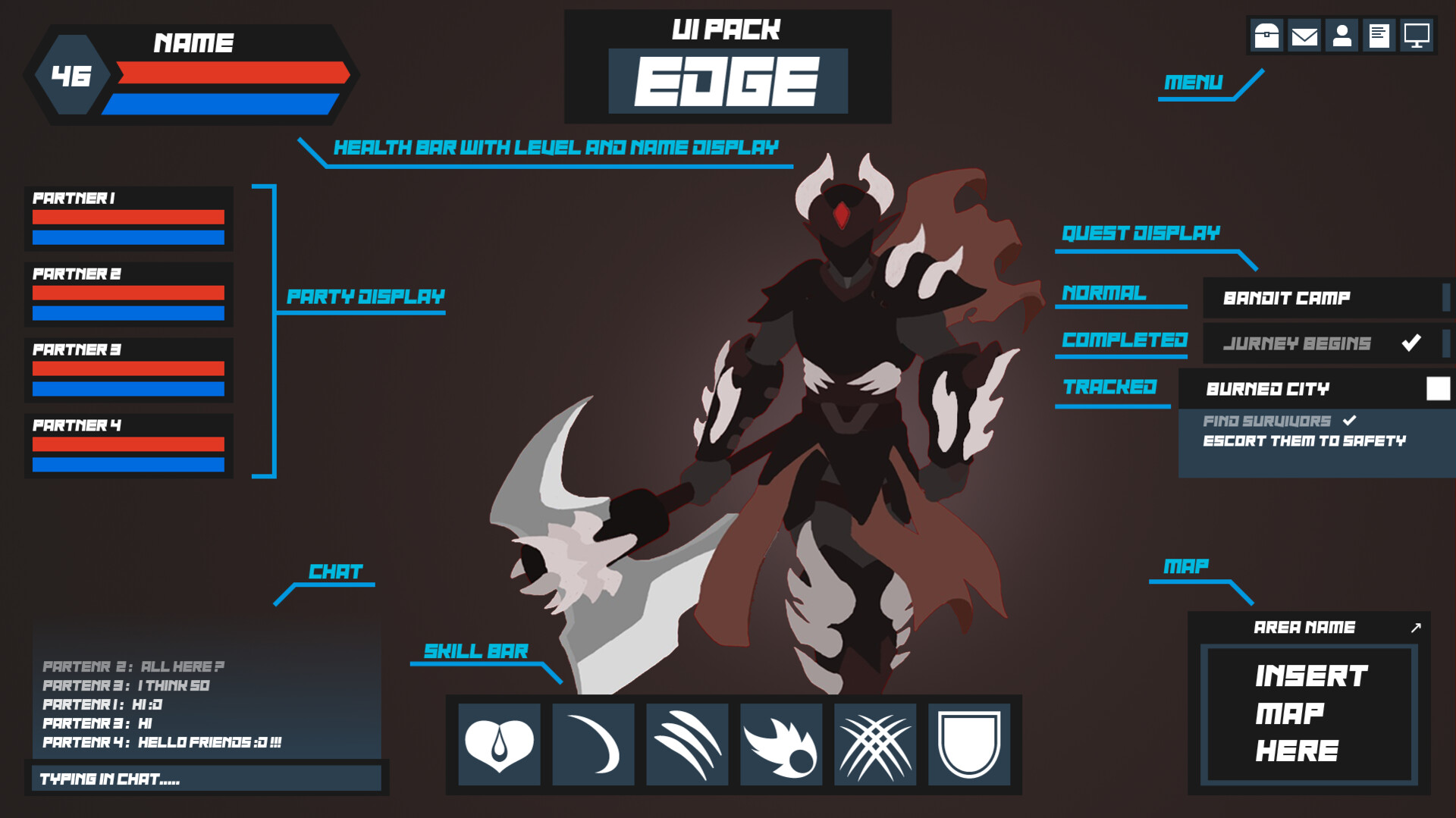 ArtStation - EDGE UI pack