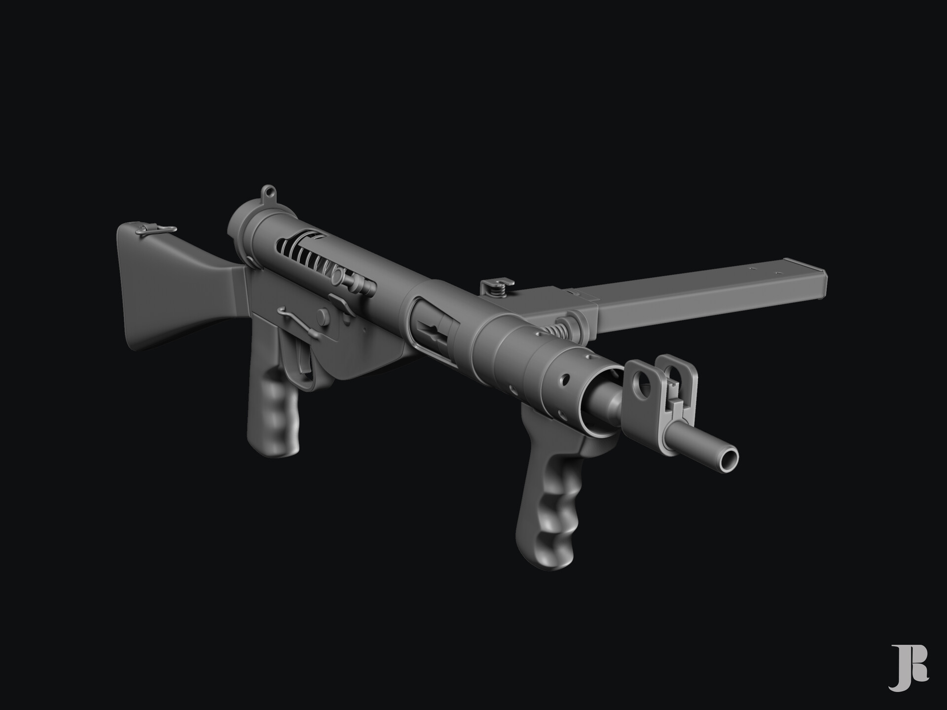 ArtStation - Sten Mk. V