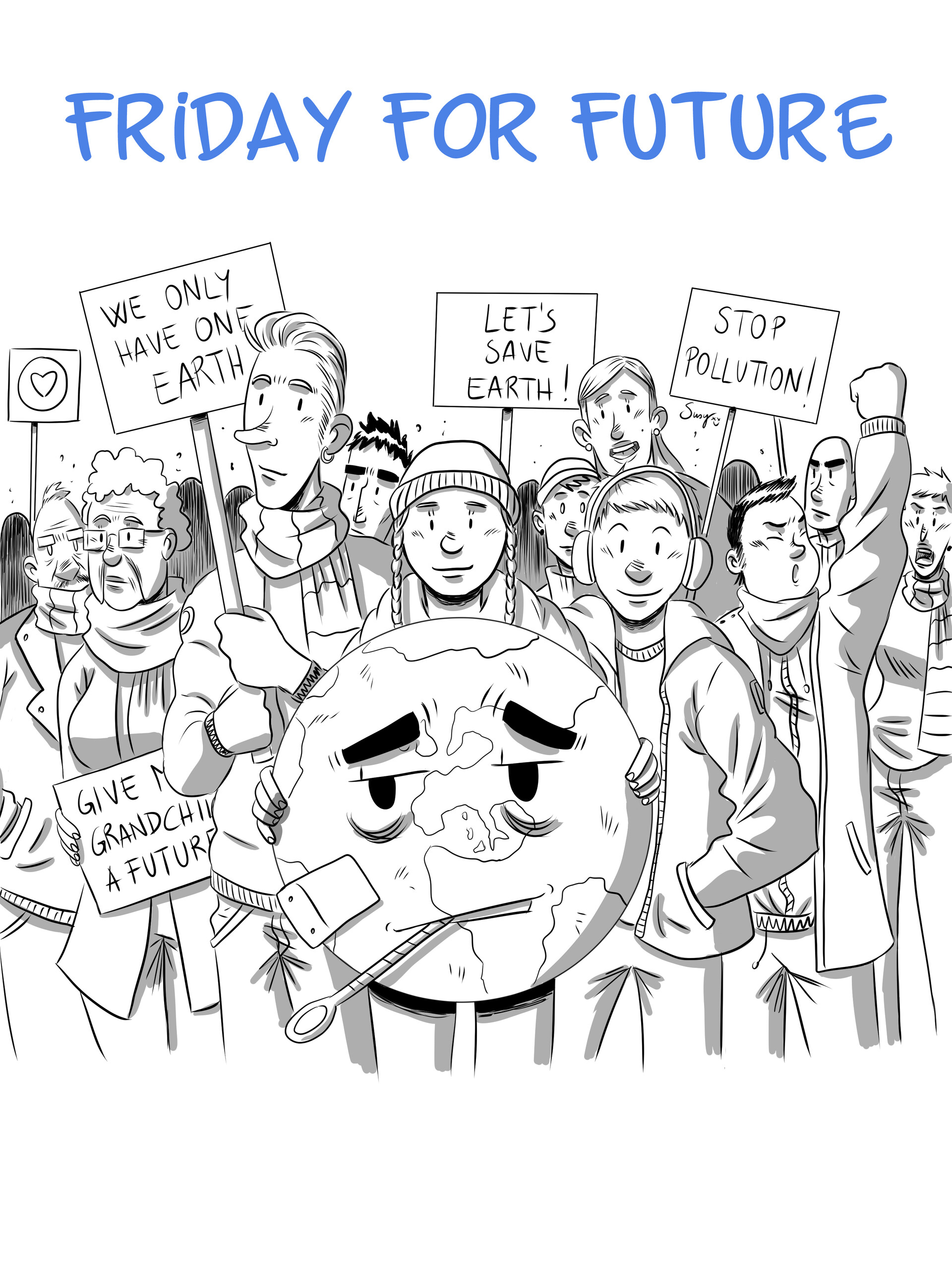 ArtStation - Fridays For Future