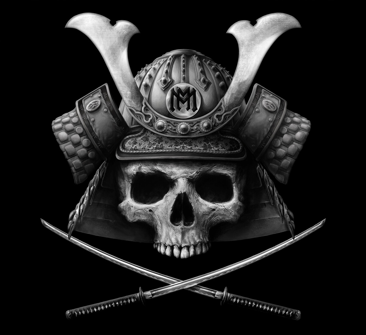 ArtStation - Samurai Skulls and Textures