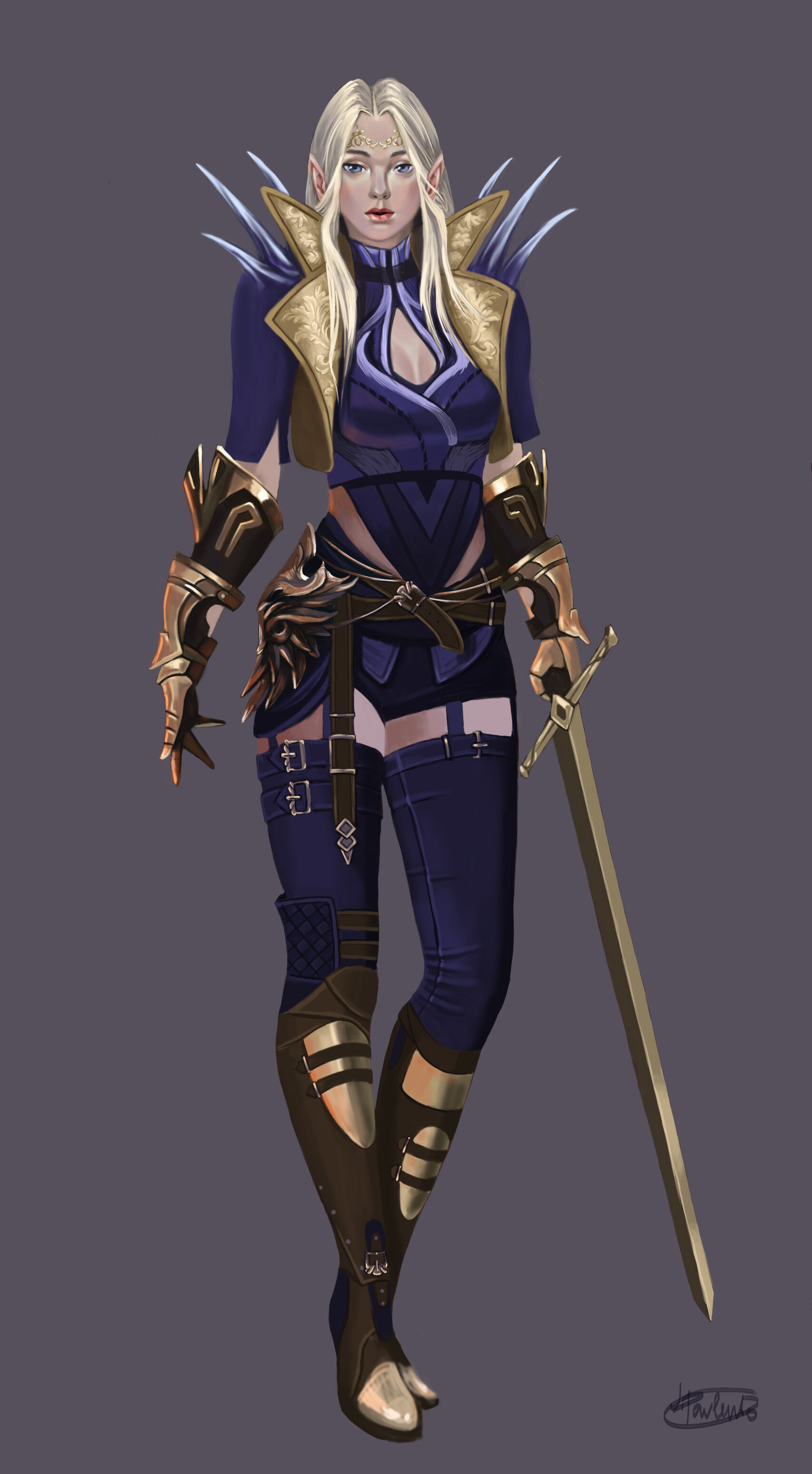 ArtStation - Elf League.