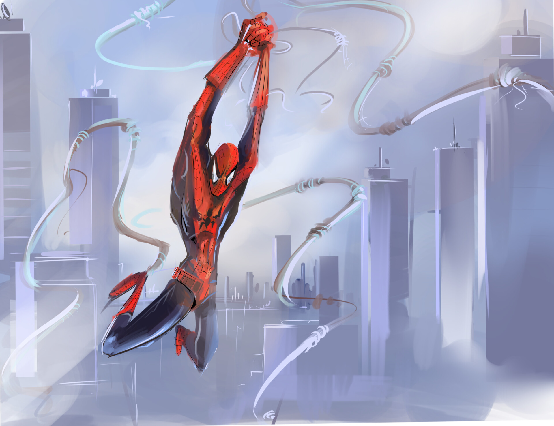 ArtStation - SPIDEY SKETCH
