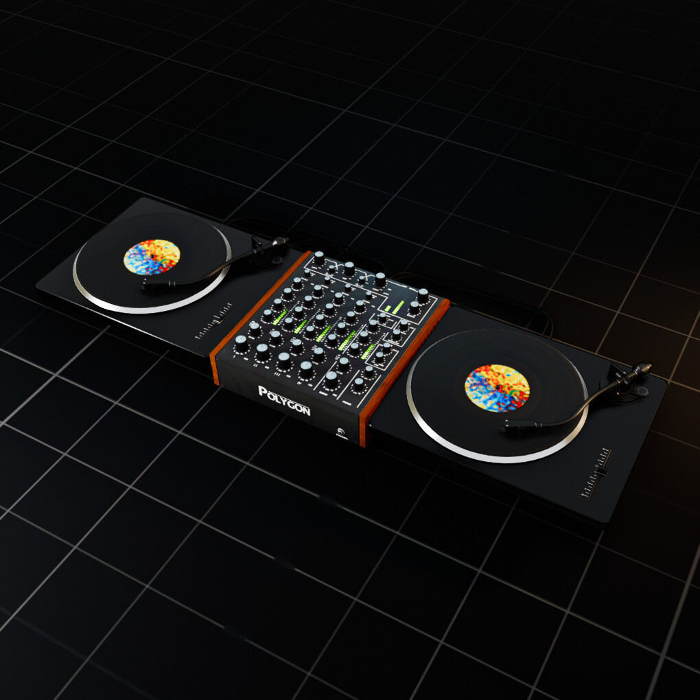 ArtStation - DJ Setup