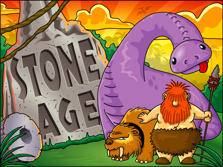 ArtStation - Art for Stone Age game