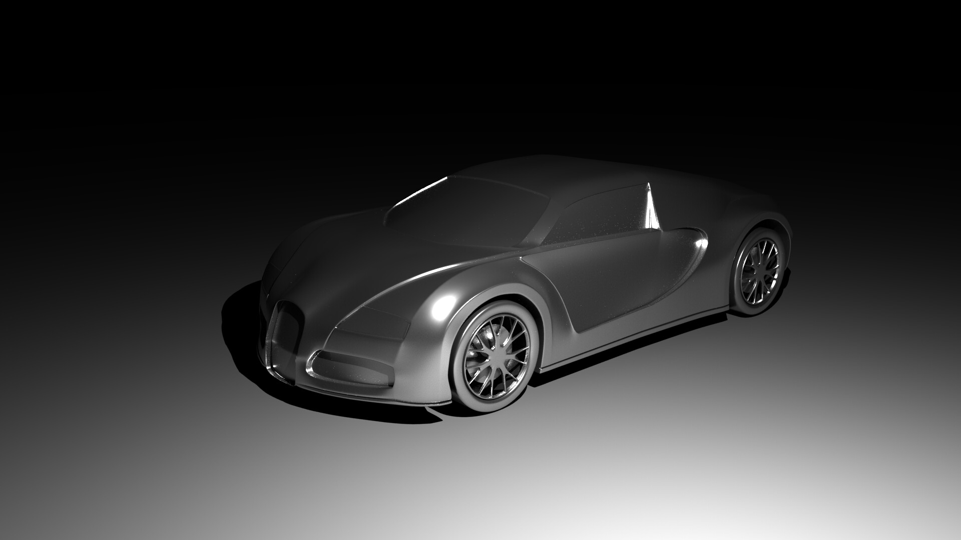 ArtStation - Bugatti Veyron 3d model (Maya)