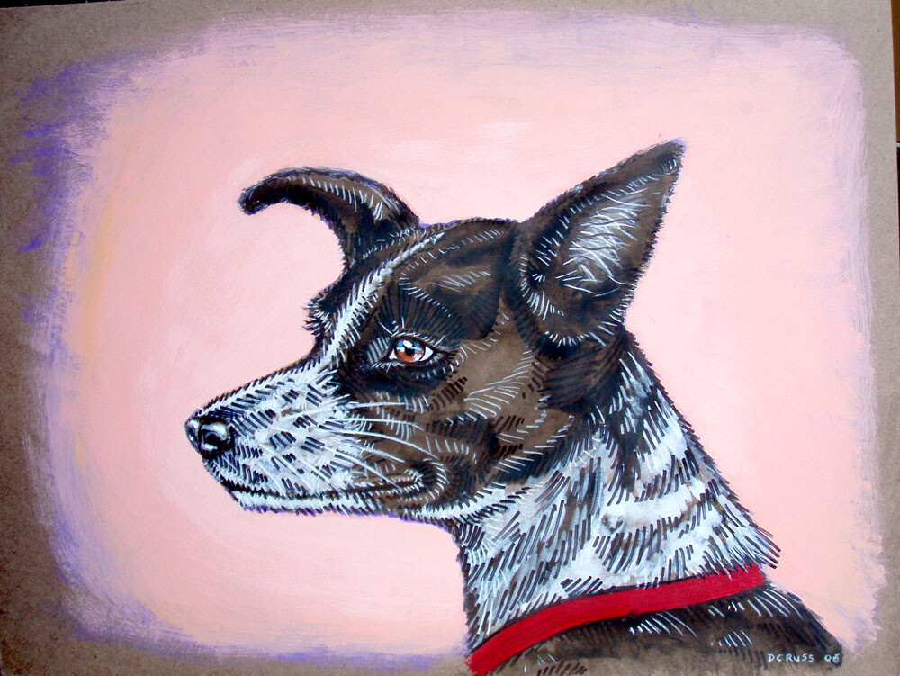 David Russ - Various paintings/murals.