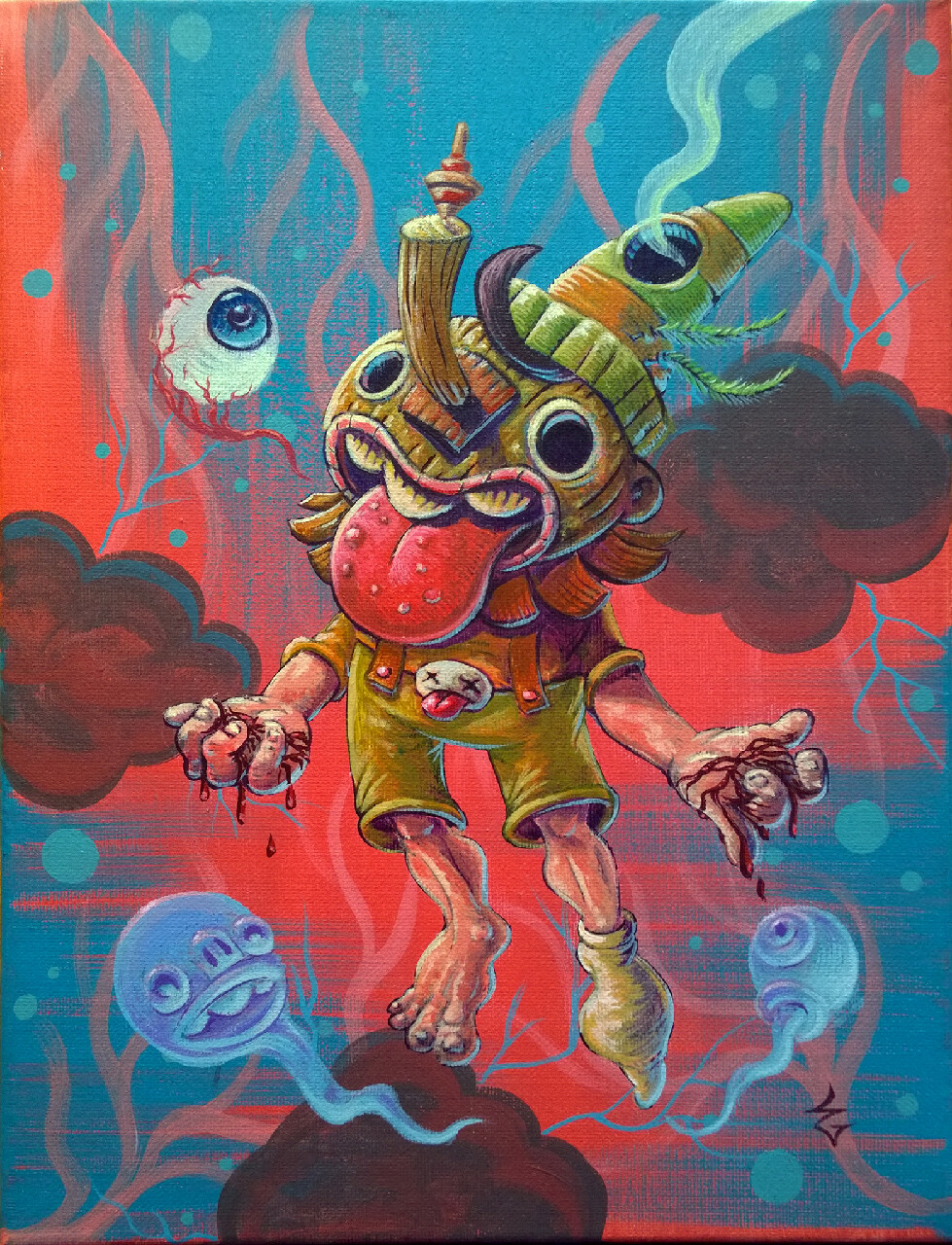 ArtStation - Ascension Of A Vision Seeking Nincompoop