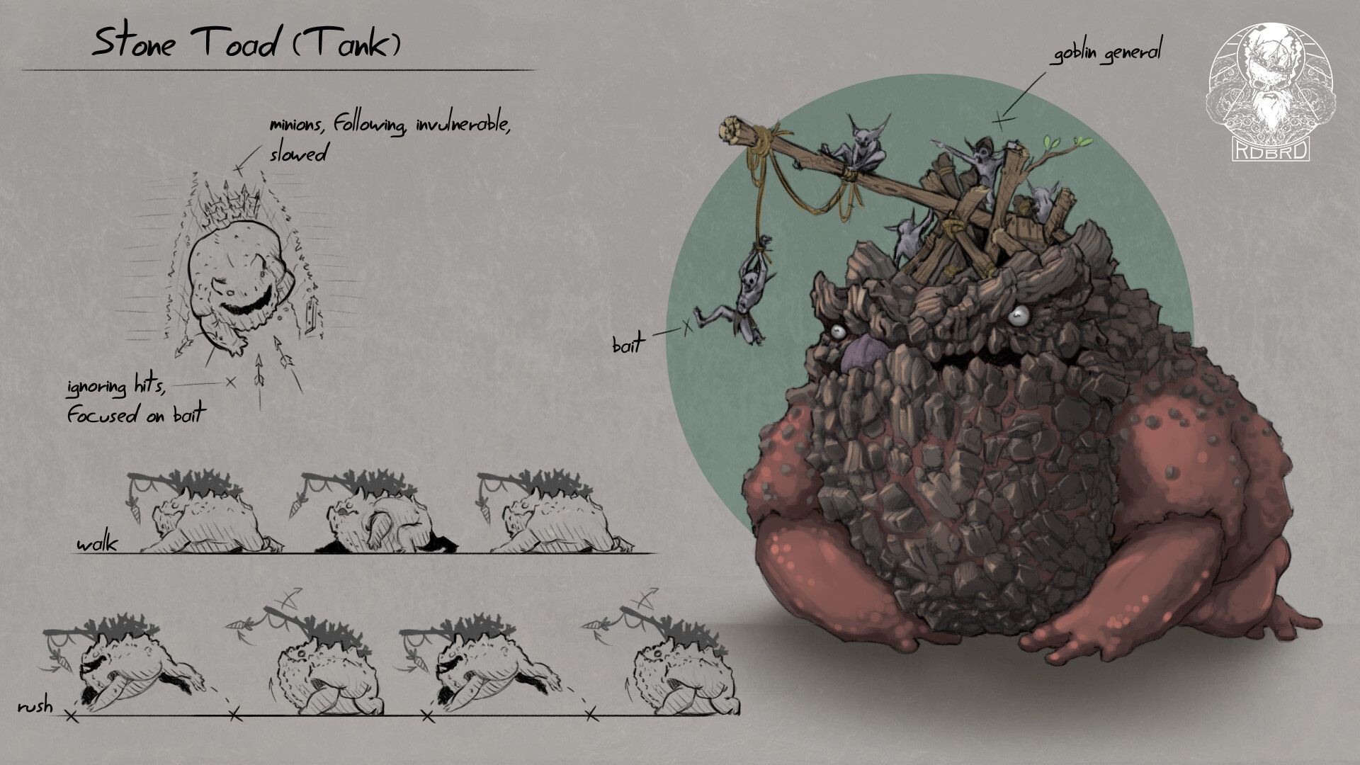 ArtStation - Stone Toad