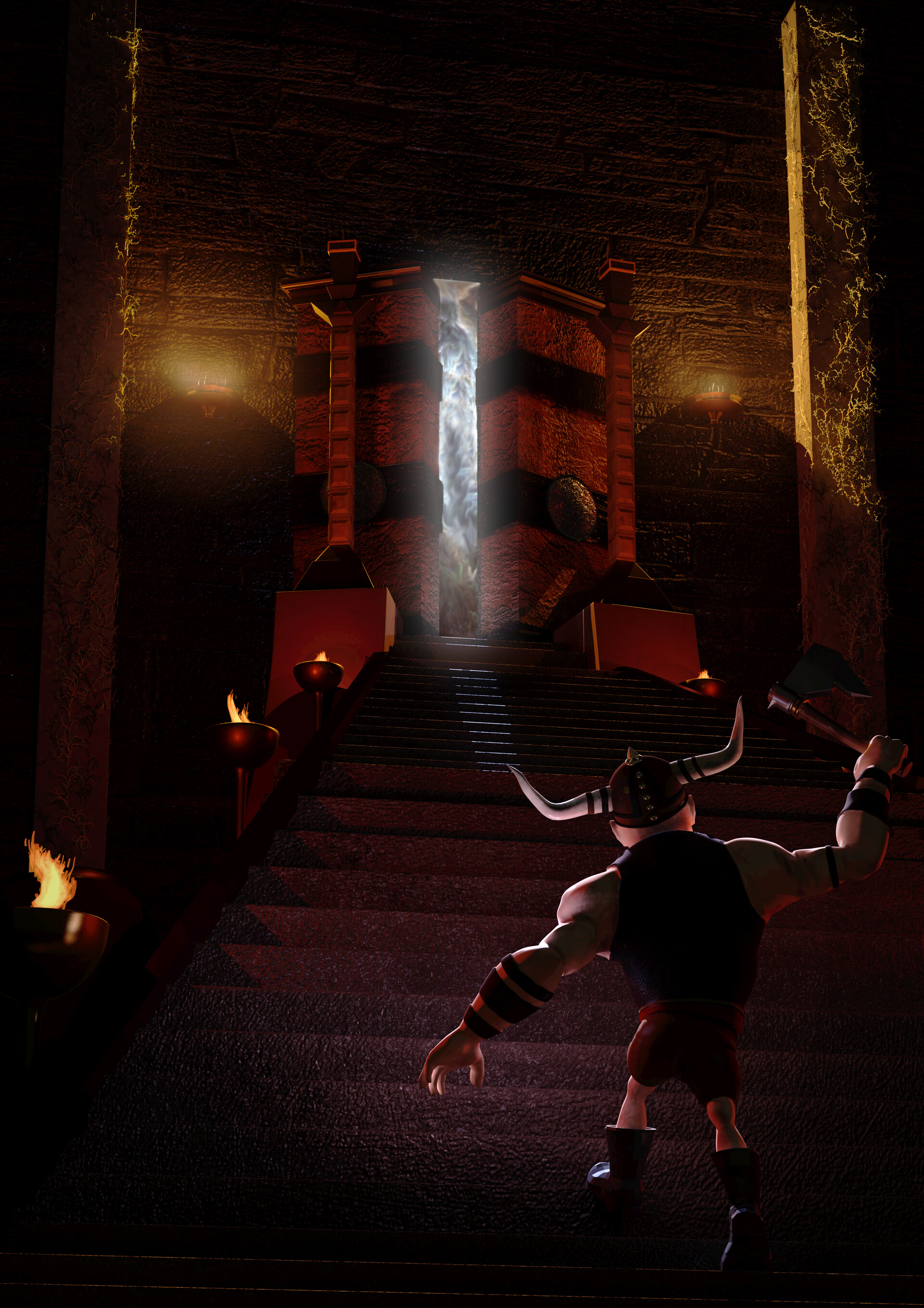 ArtStation - Gates off Valhalla