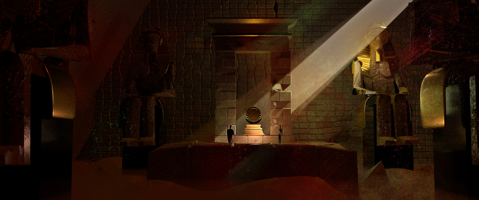 ArtStation - Concept Art: Forgotten Temple of Osiris