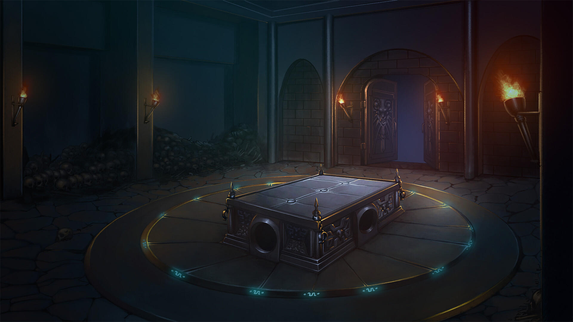 ArtStation - SNAKEPIT BACKGROUND