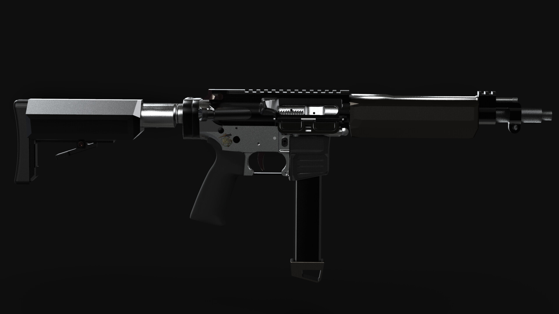 ArtStation - Mini-AR-SMG