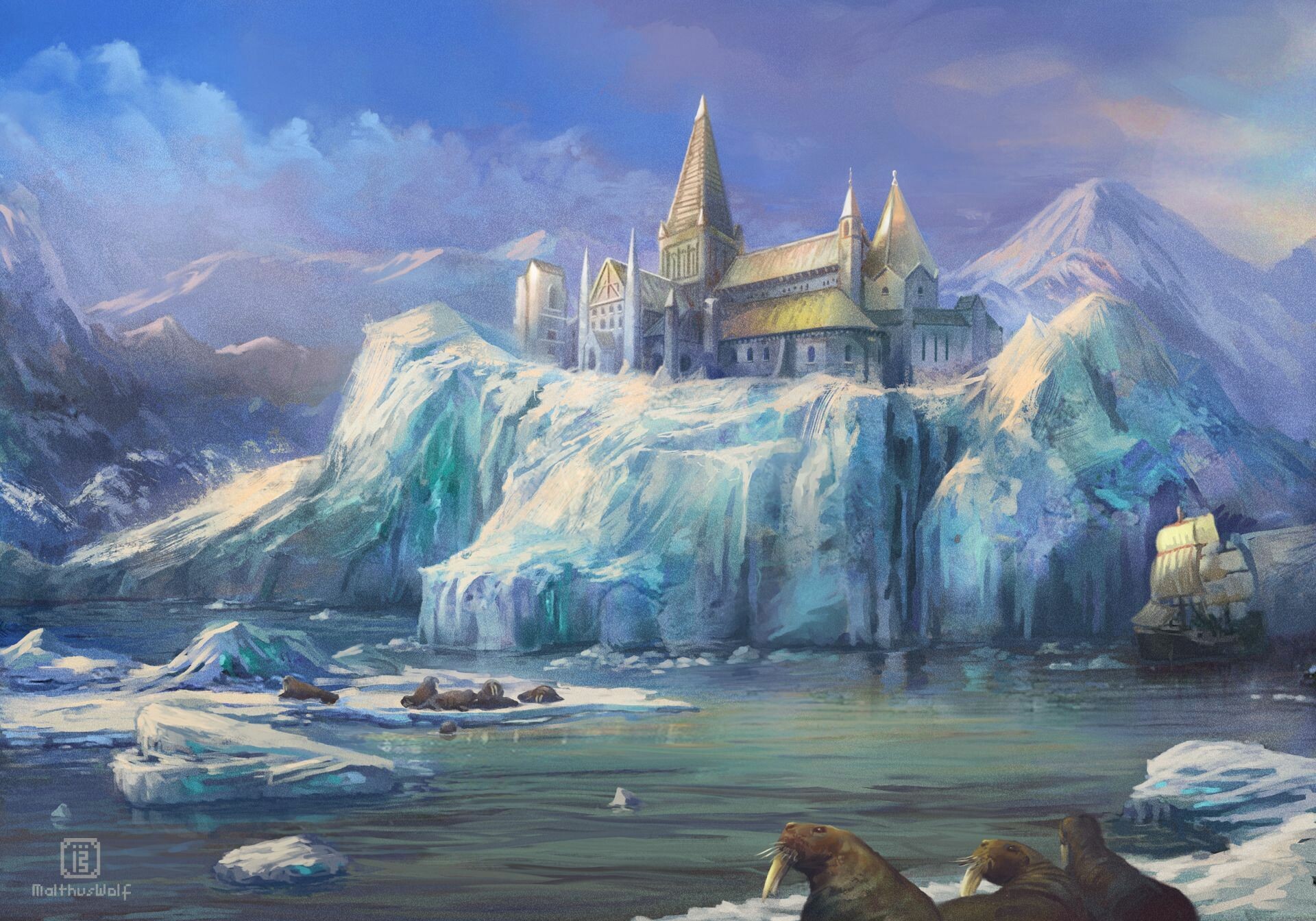 ArtStation - Frigid bay