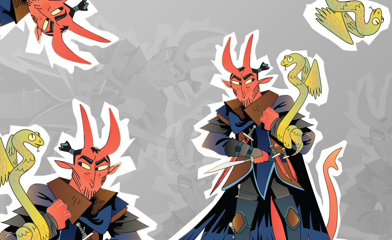 ArtStation - Dungeon Mayhem's Oriax