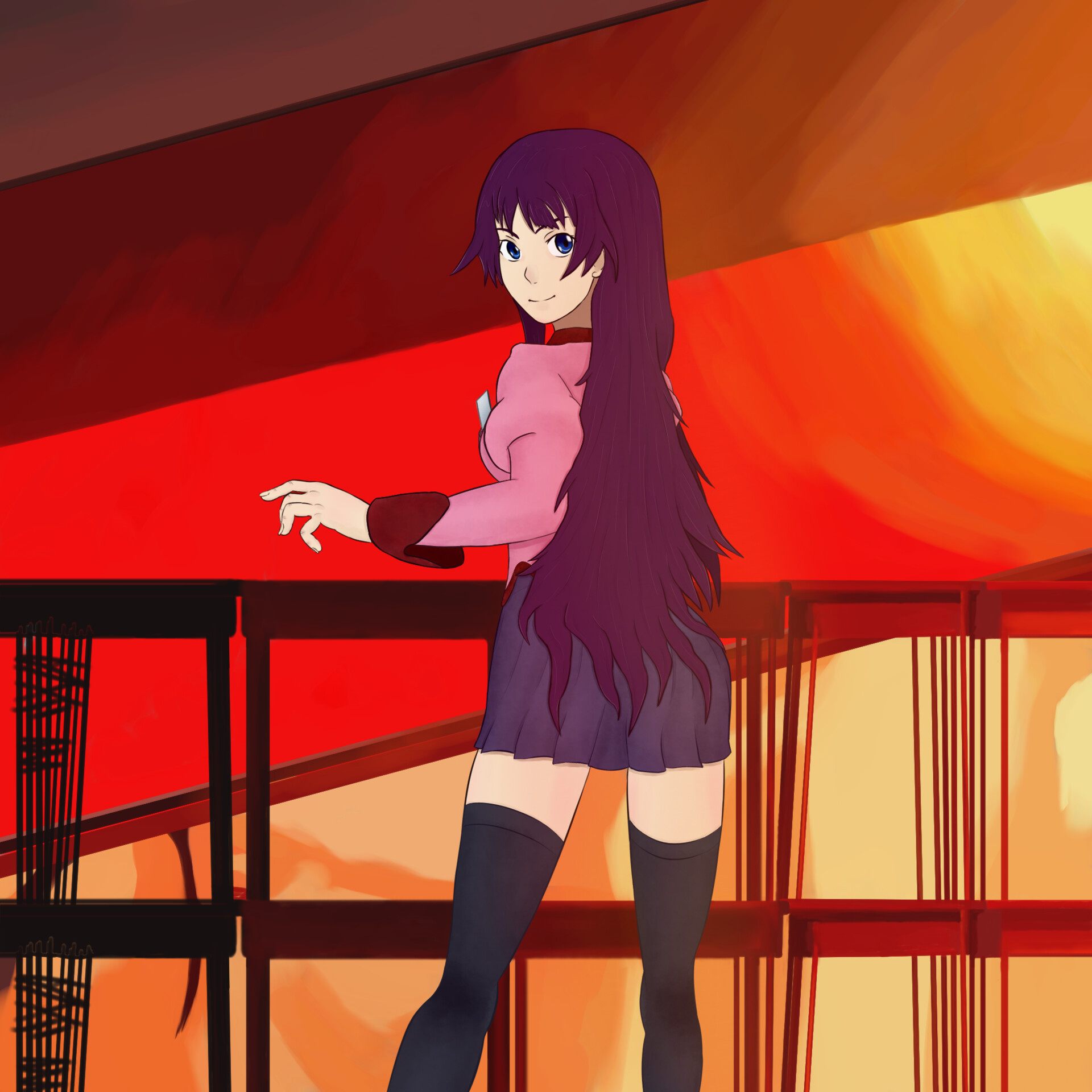 ArtStation - Senjougahara Hitagi