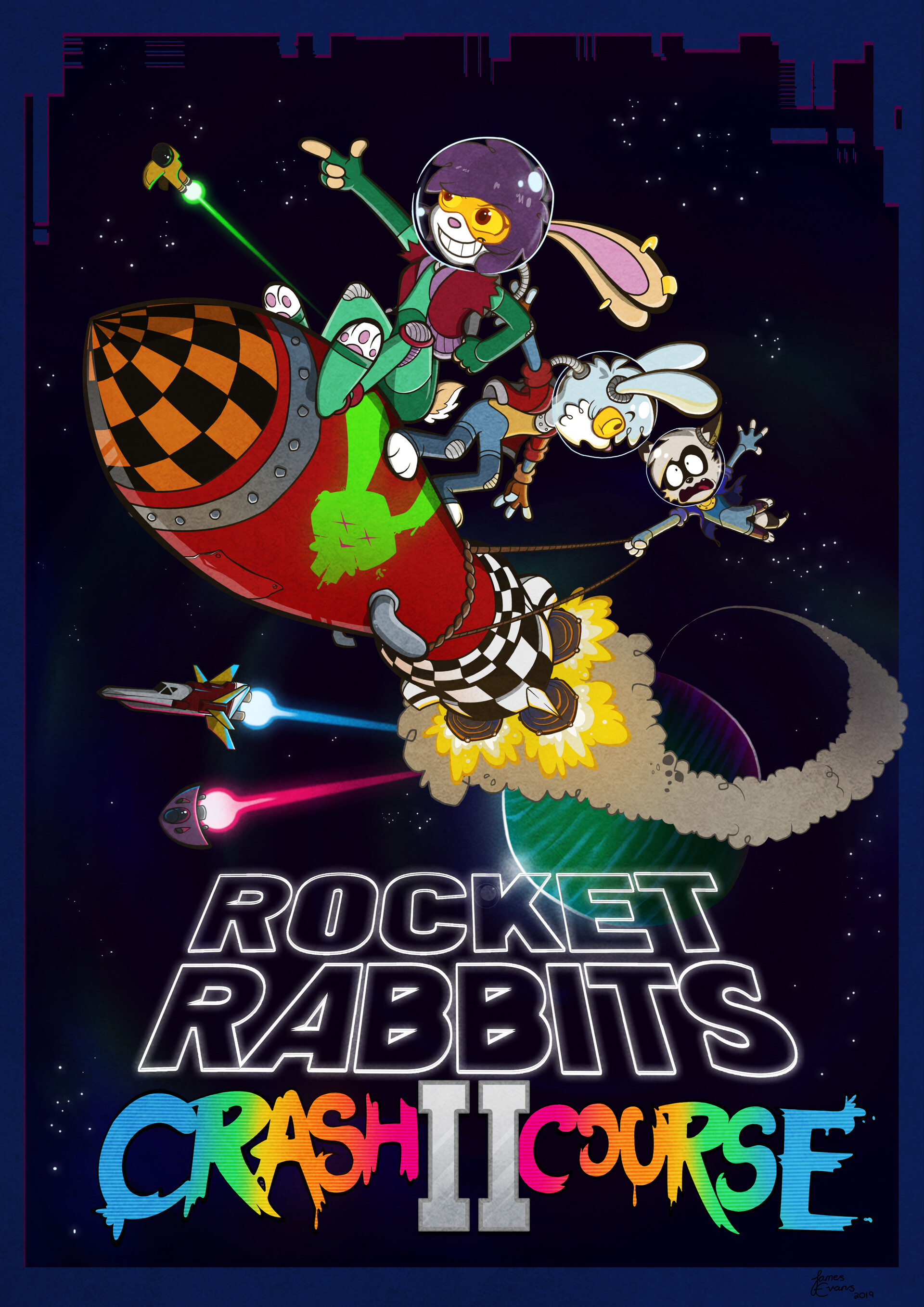 ArtStation - Rocket Rabbits II: Crash Course