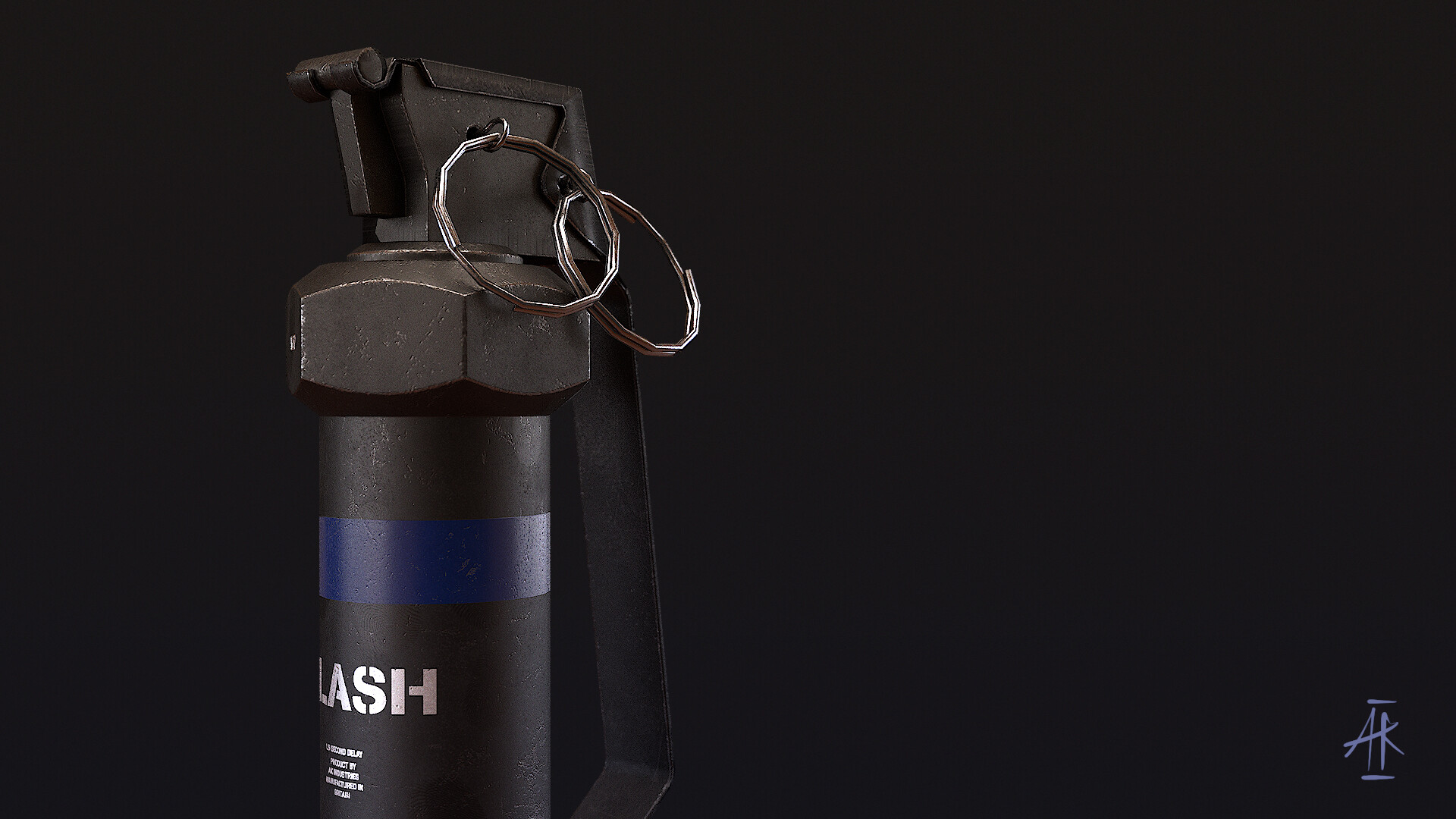 Andrew King - Flash Grenade - RE2 Remake