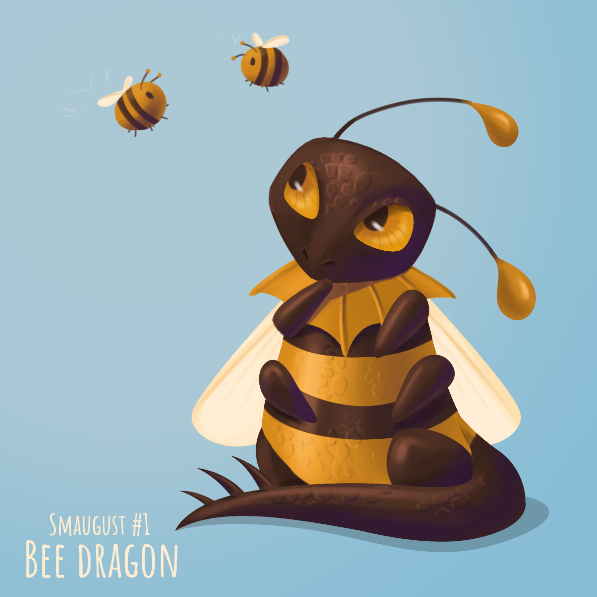 ArtStation - Bee dragon