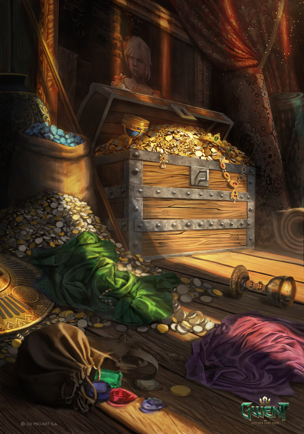 ArtStation - Stolen Loot GWENT card