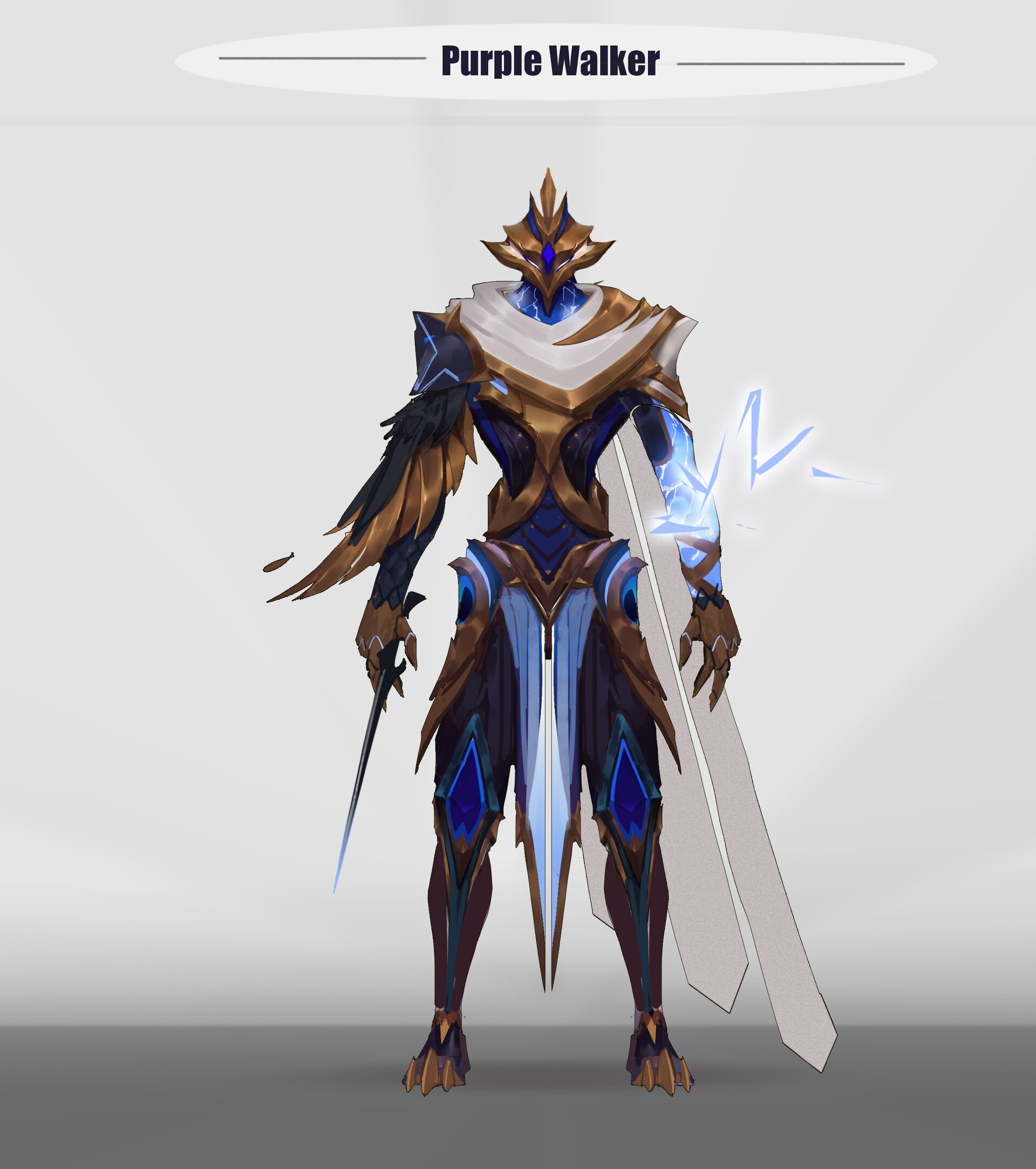 ArtStation - purple walker